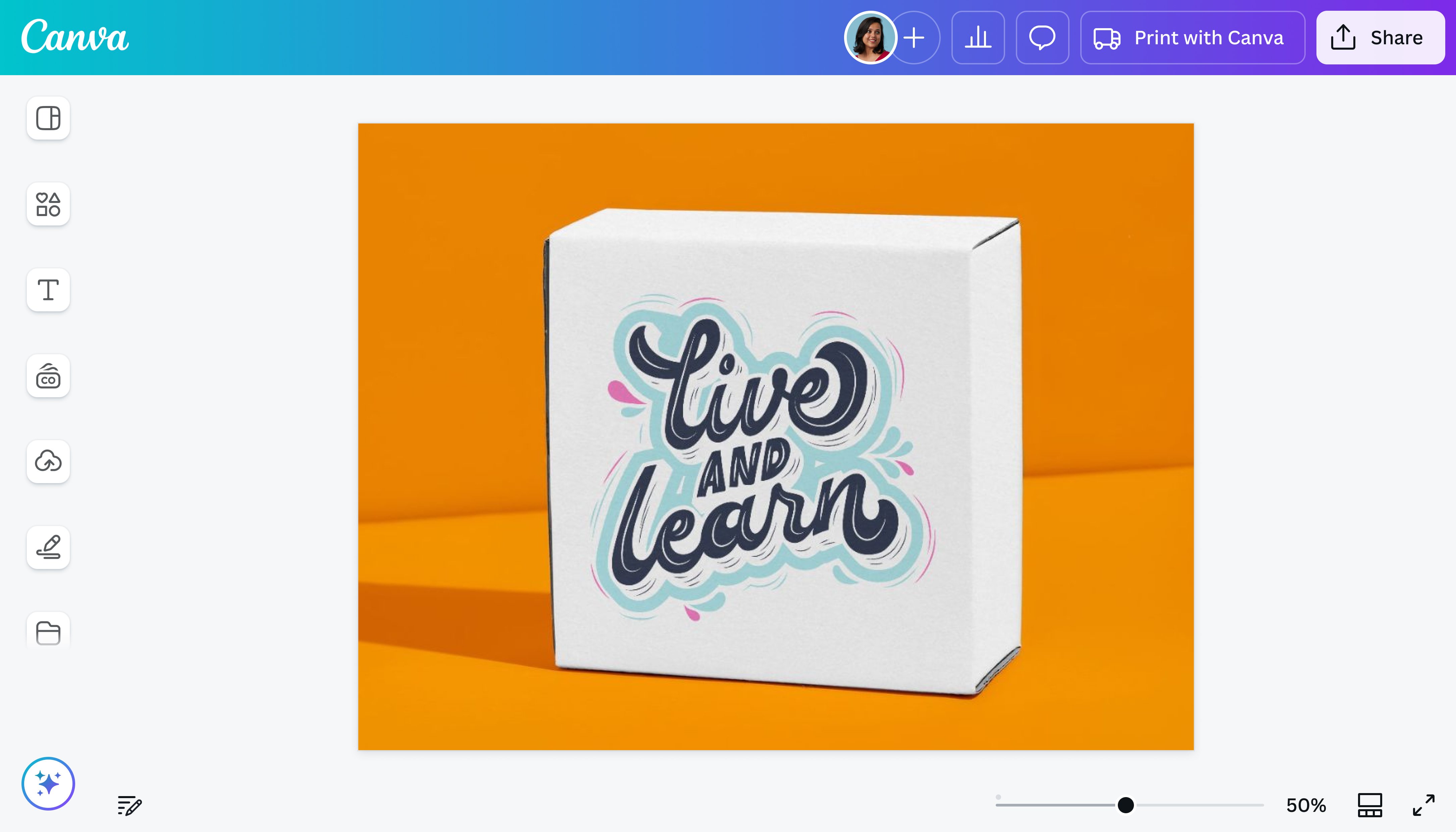 موك اب بوكس: إنشاء نماذج موك اب صندوق أونلاين مجاناً - Canva