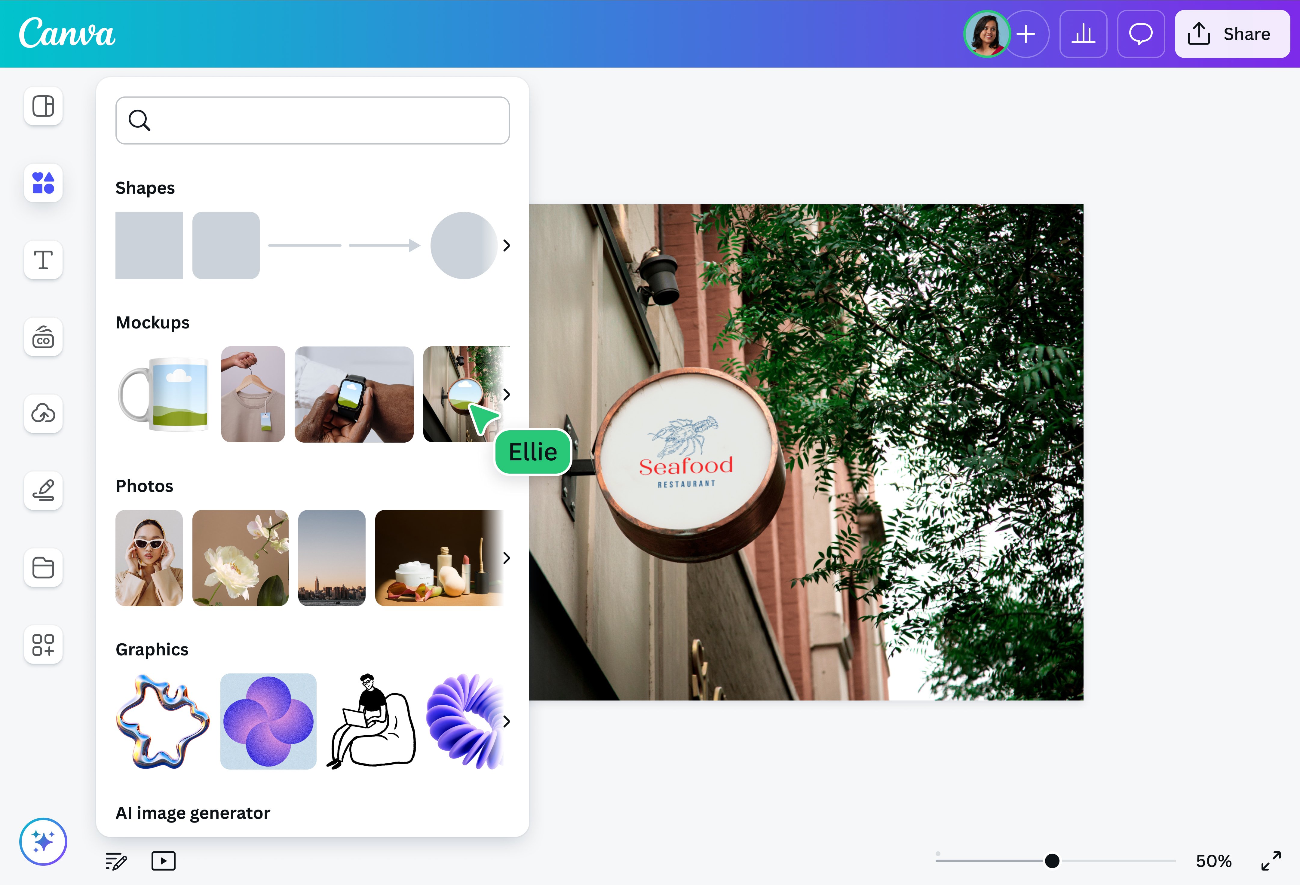 Añade tu logo a un mockup gratis y online con Canva