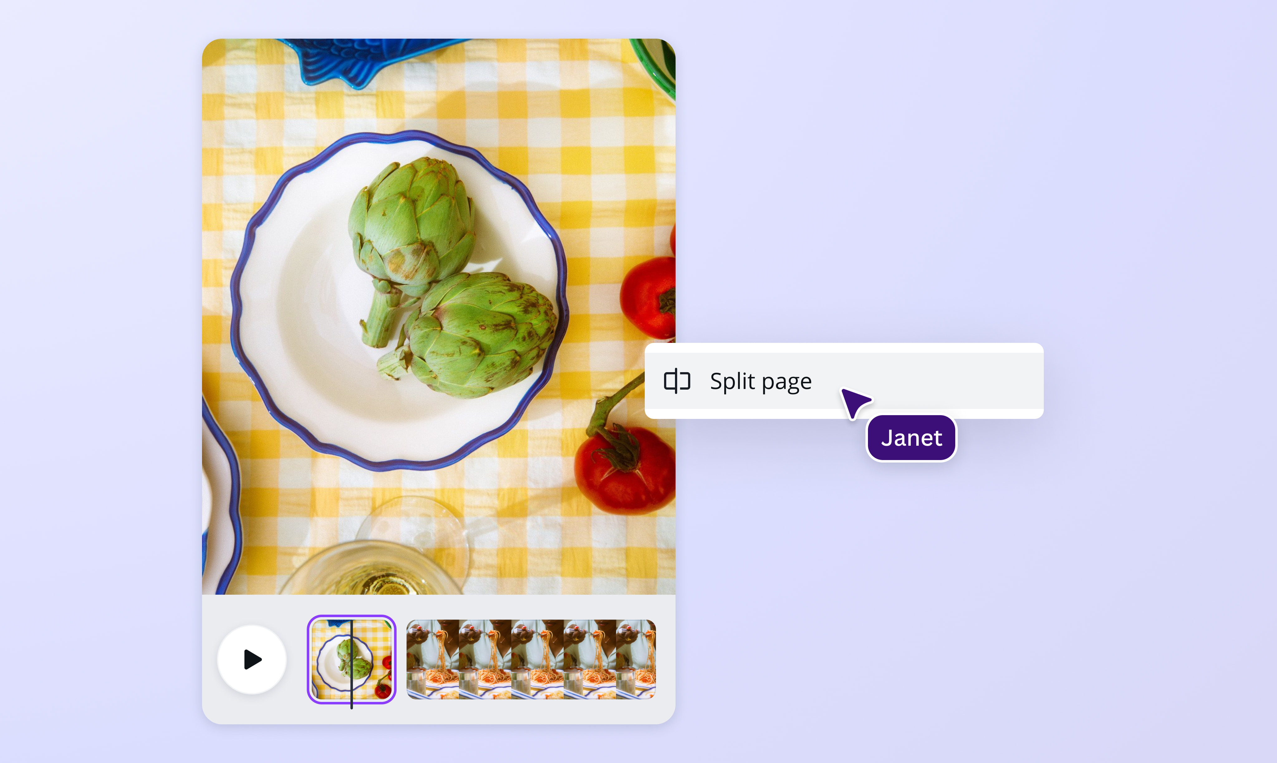 Video splitter: dividi i video gratis online | Canva