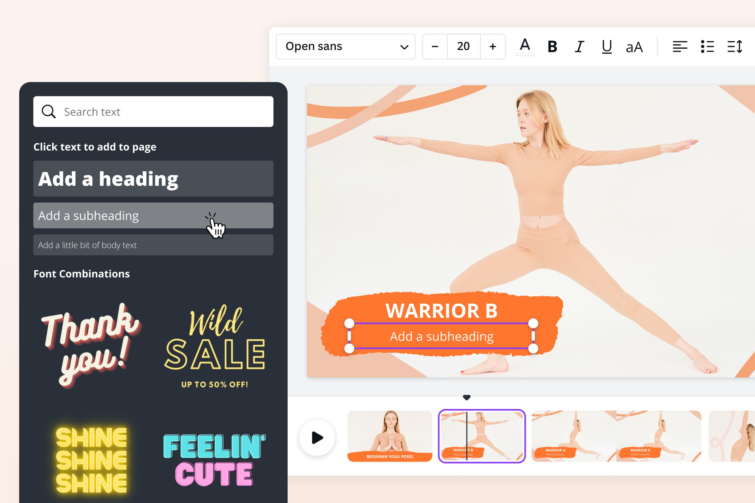 Aggiungere testo ad un video online gratis | Canva Aggiungere testo ad un video online gratis | Canva