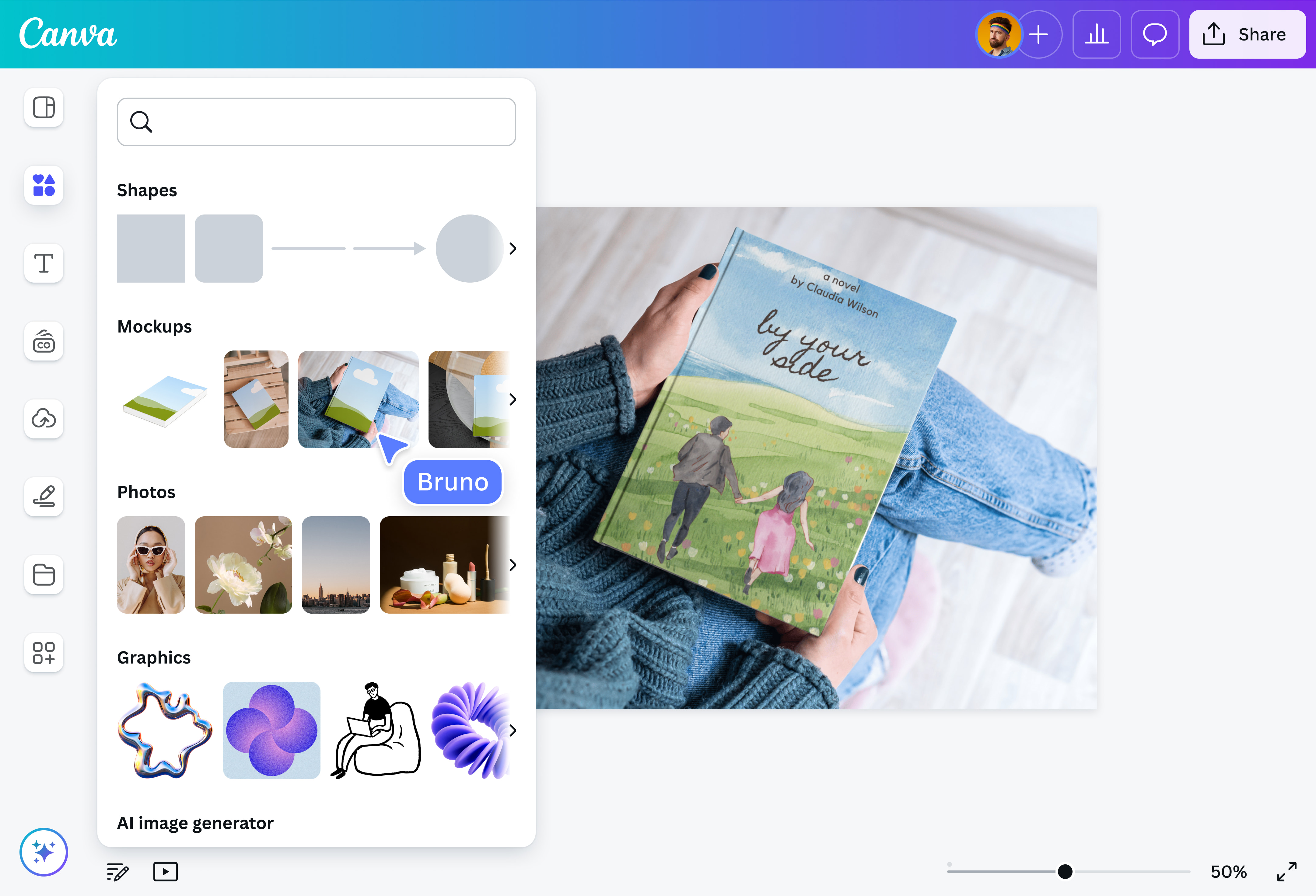 Generador online de mockups de libros gratis | Canva