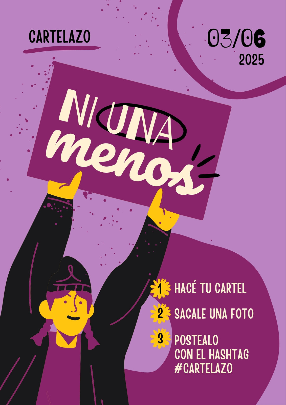 Crea un cartel sobre la igualdad de género | Canva