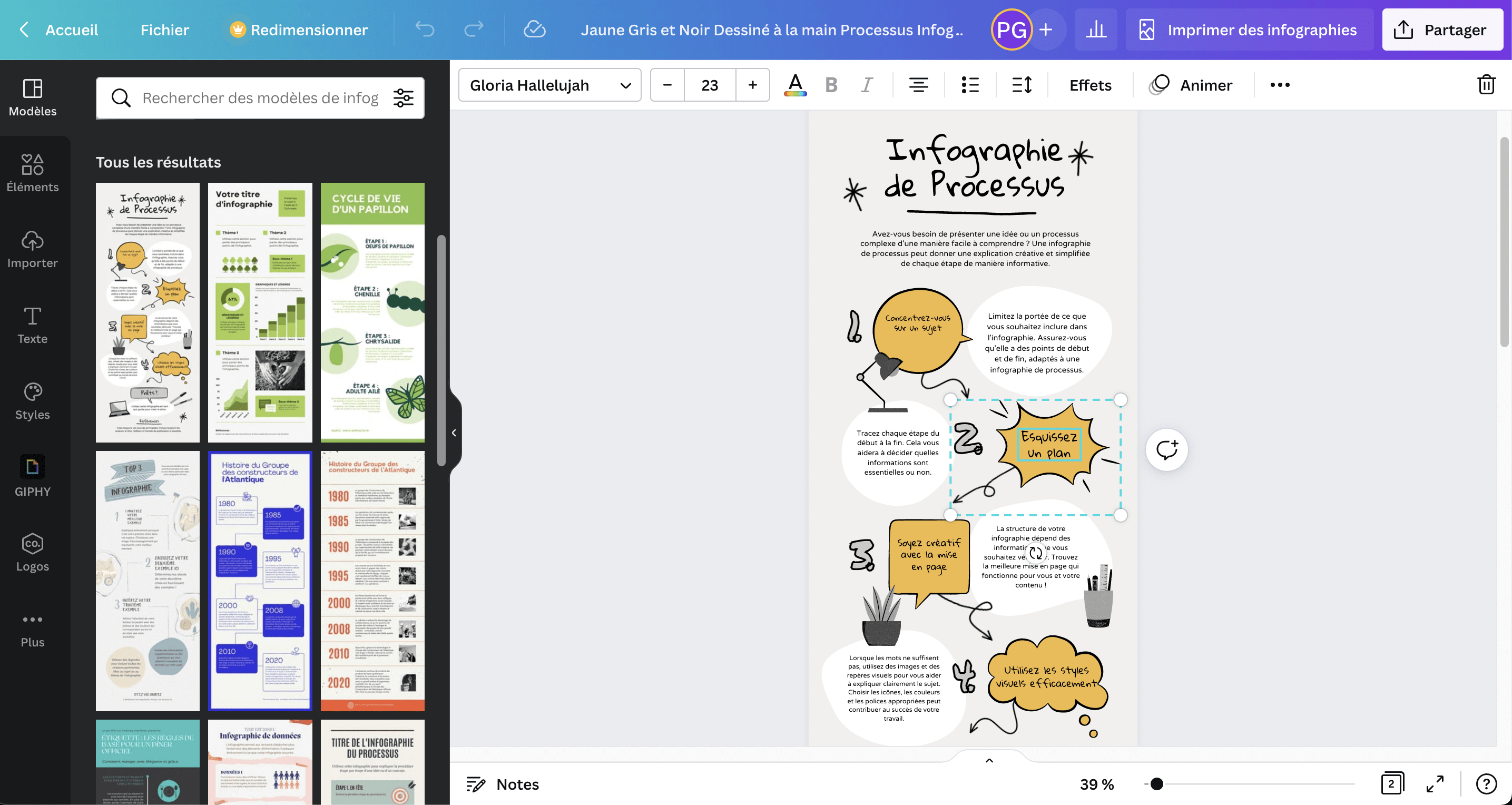 Infographie : faire une infographie en ligne gratuitement | Canva
