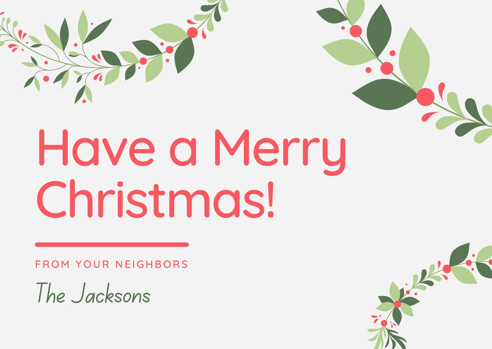 Printable Christmas Cards For Neighbors 130 Christmas Greetings And