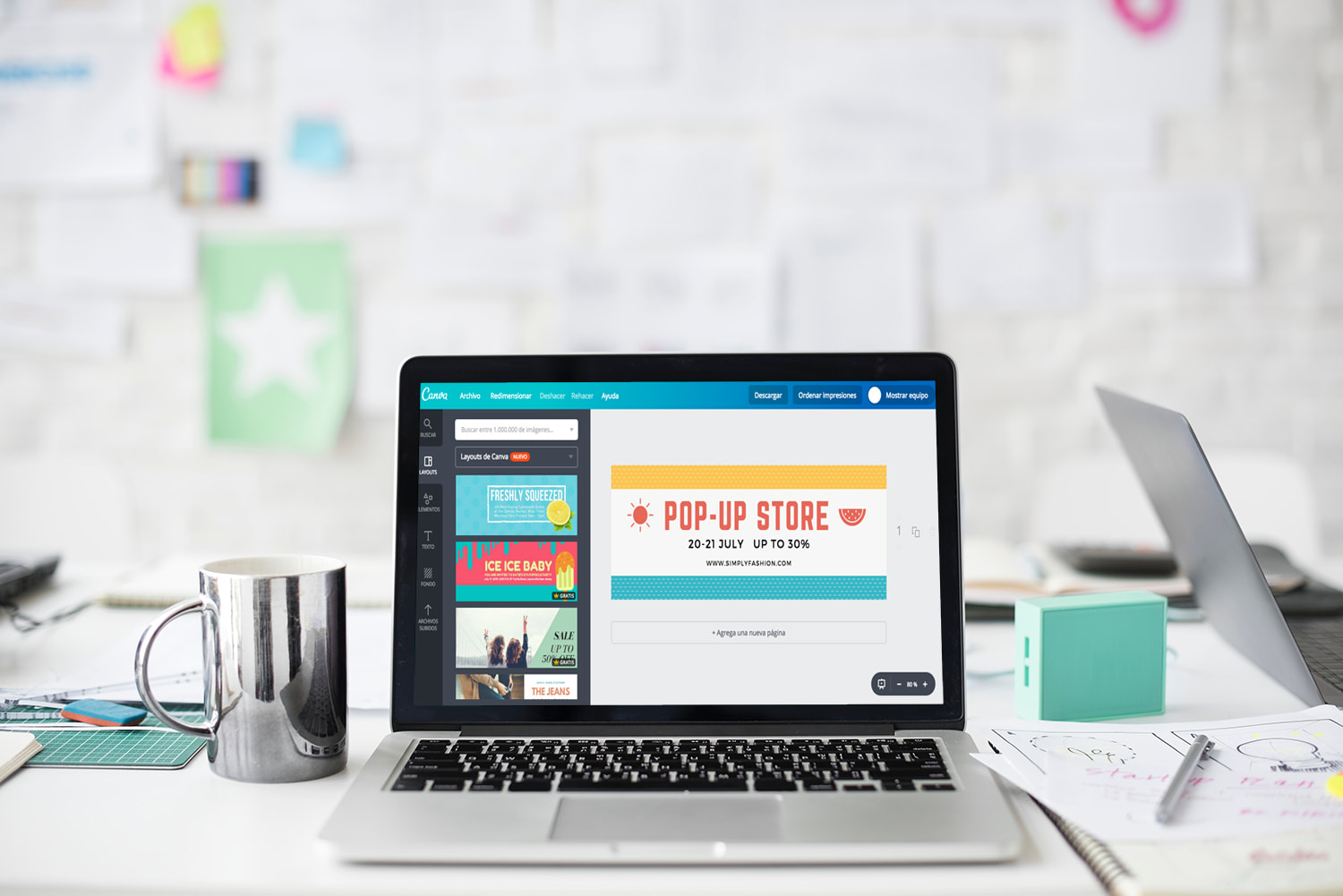 Cómo usar los fondos virtuales para Zoom | Canva