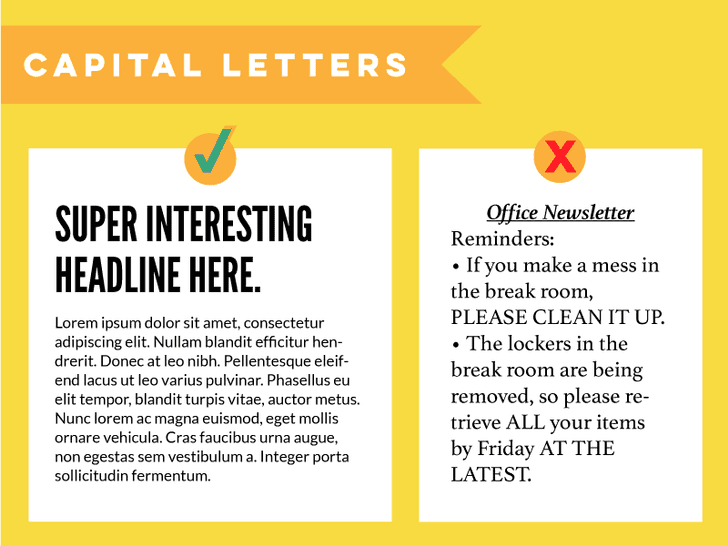Cómo evitar estos 20 errores tipográficos de principiante