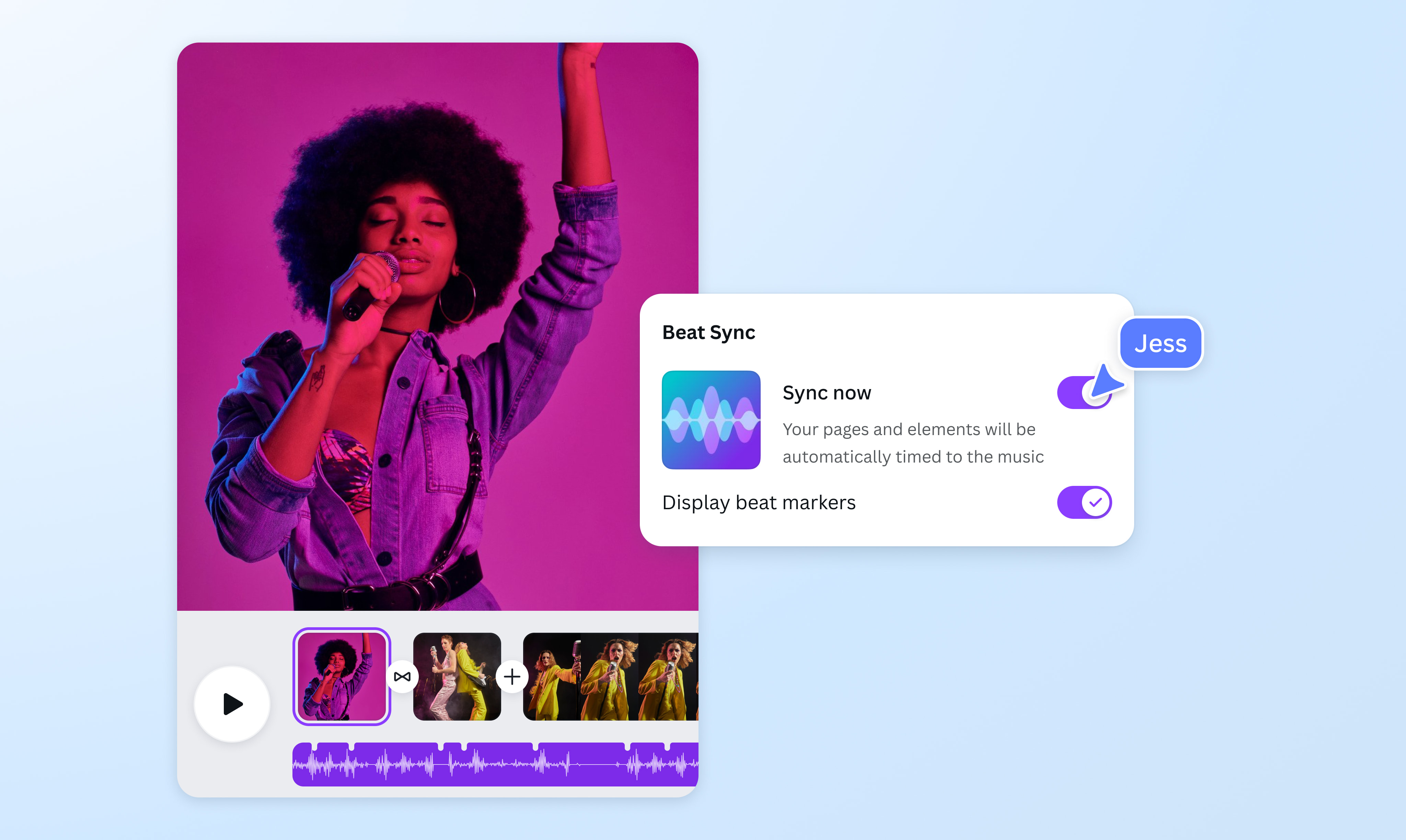 Beat Sync: Audio und Video zusammenfügen | Canva