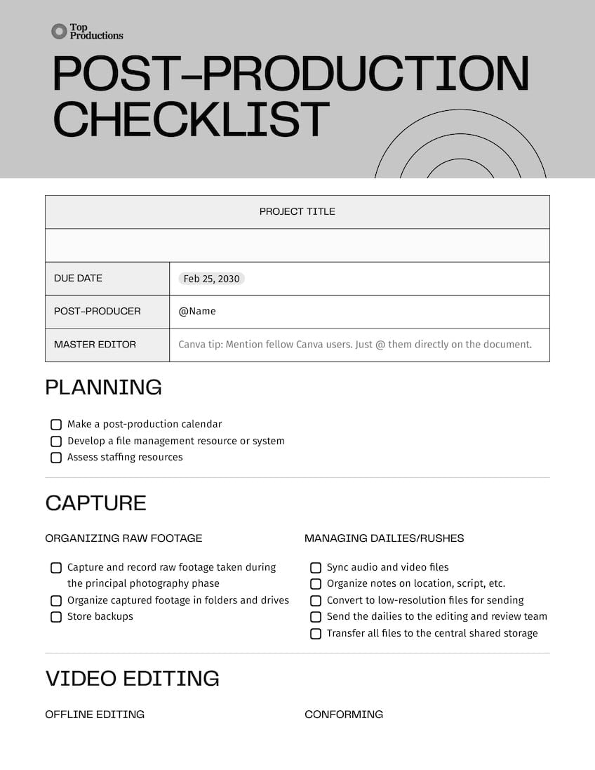 Free, customizable TV & film templates | Canva