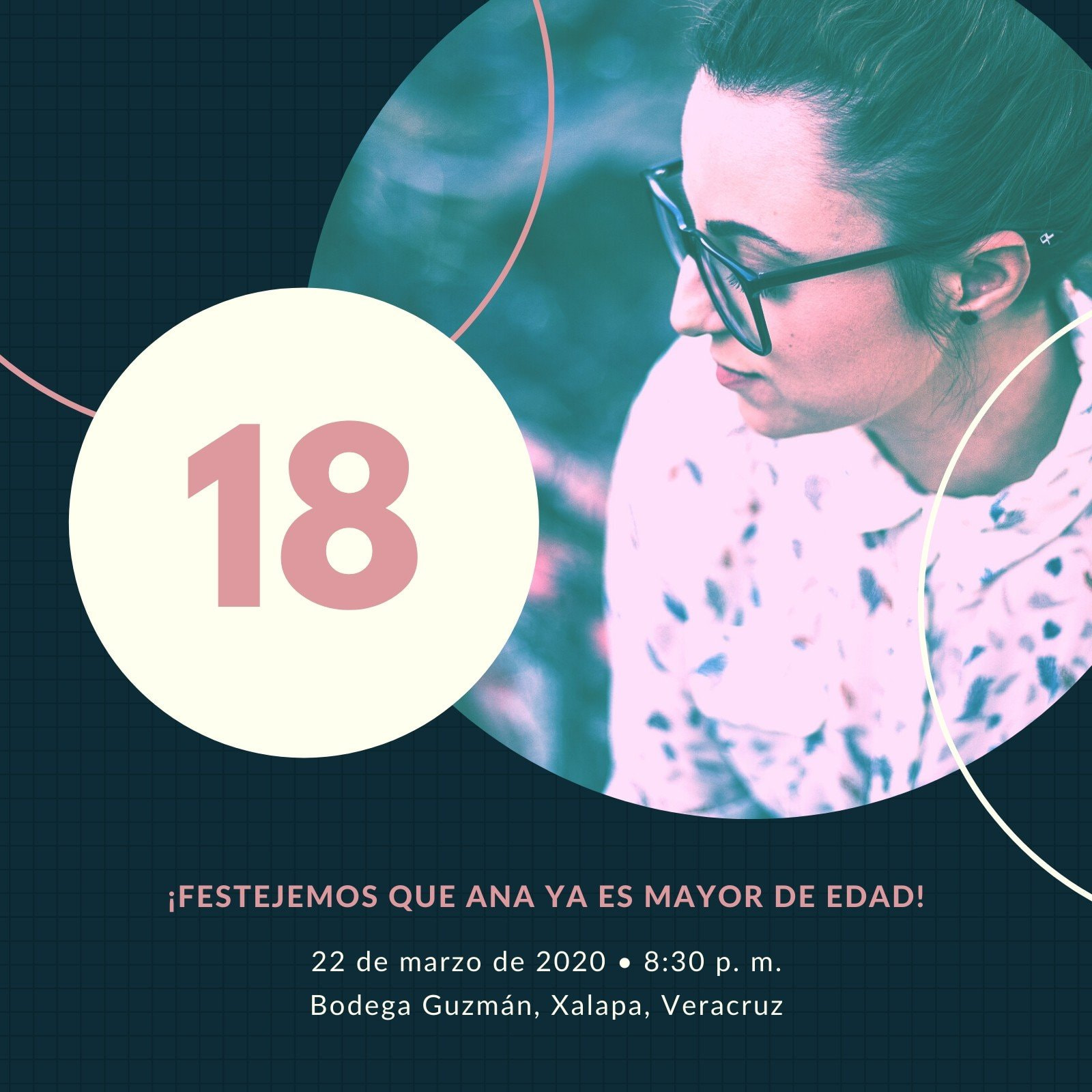 Crea invitaciones con fotos online gratis - Canva