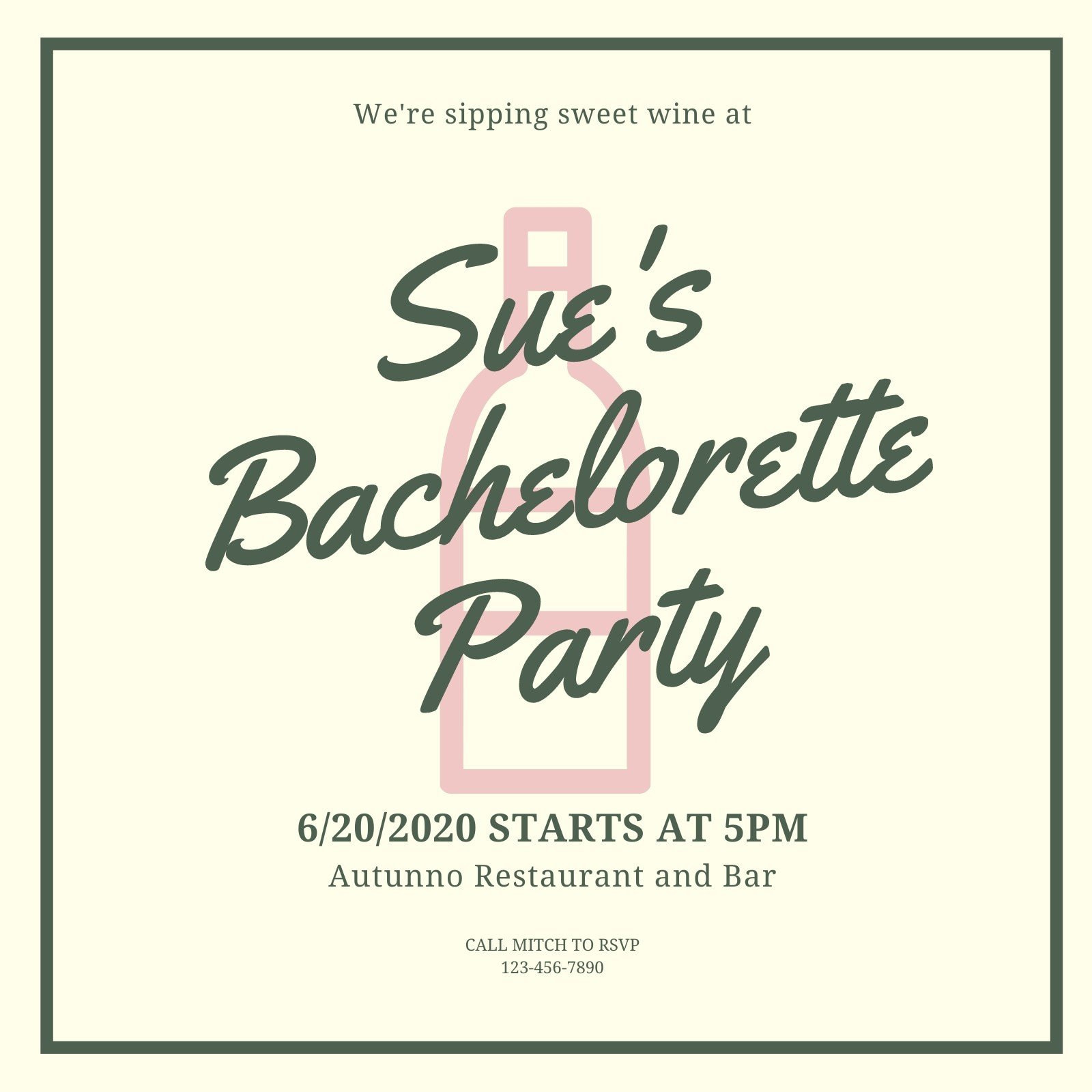 Samples Of Bachelorette Invitations Bachelorette Party Invitation