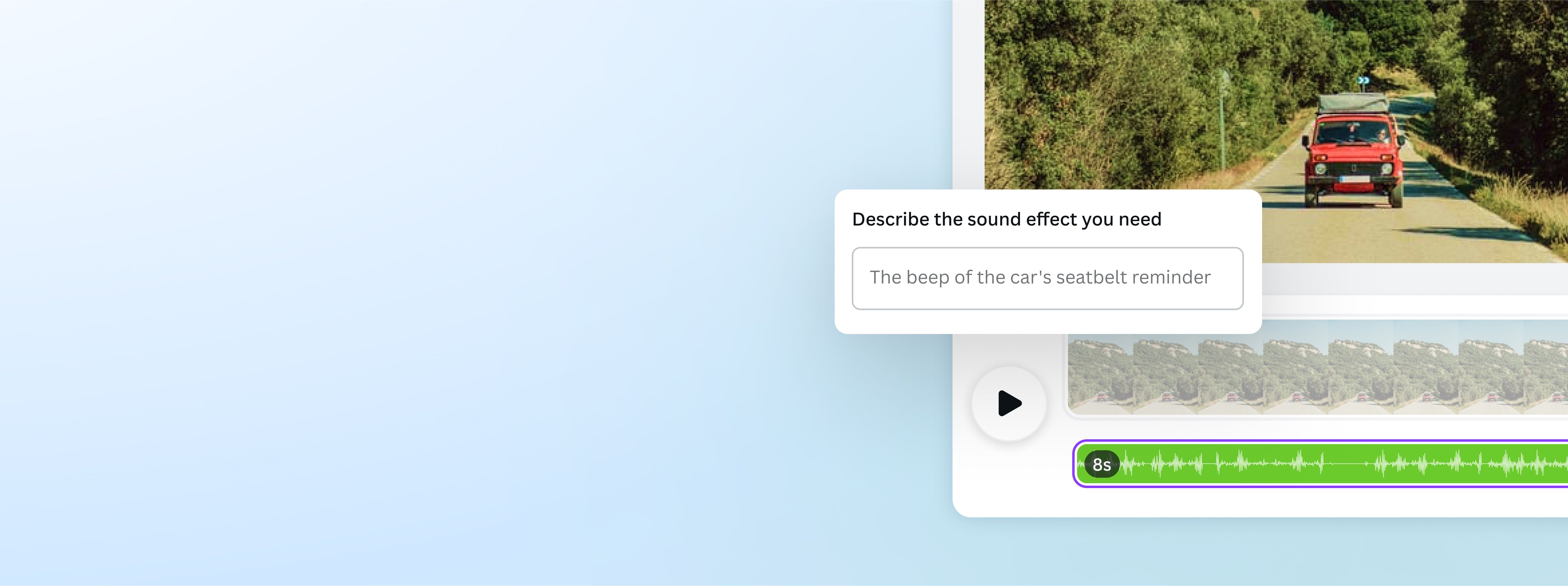 AI sound effect generator: Create custom SFX with AI | Canva