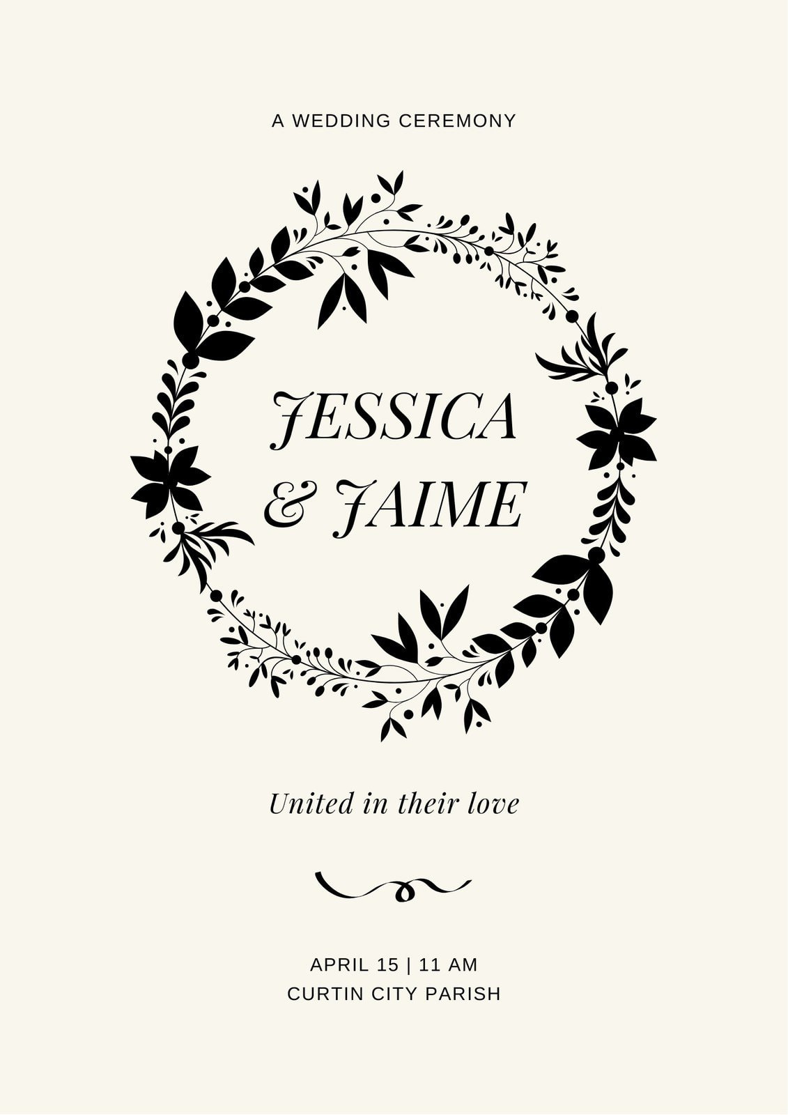 Afro American Wedding Program Samples Free Wedding Program Templates