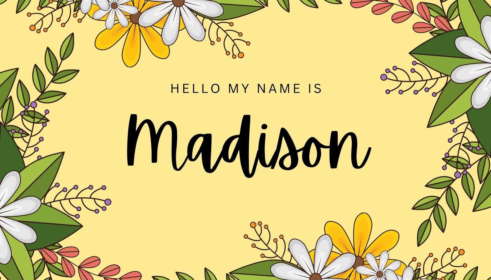 Wallpapers Tags Patterns Name Tag With Crown Ornament, Elegant Name