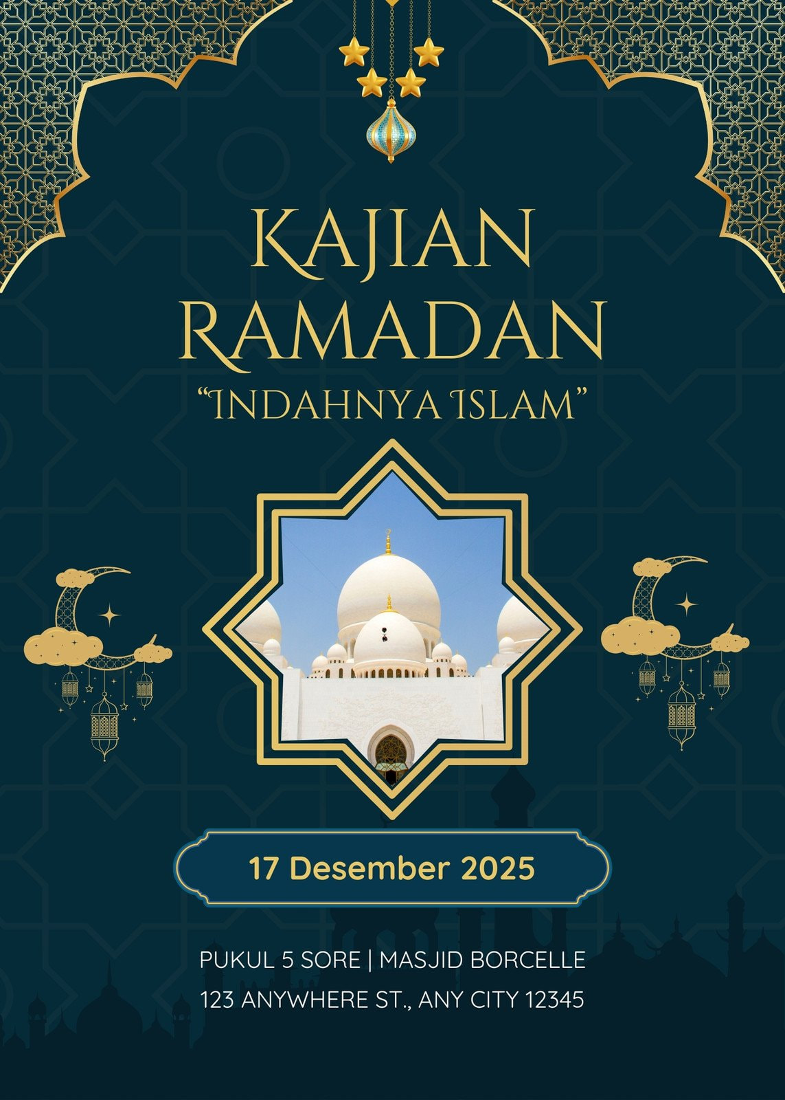 Cara Membuat Poster Ramadhan Menarik | Canva