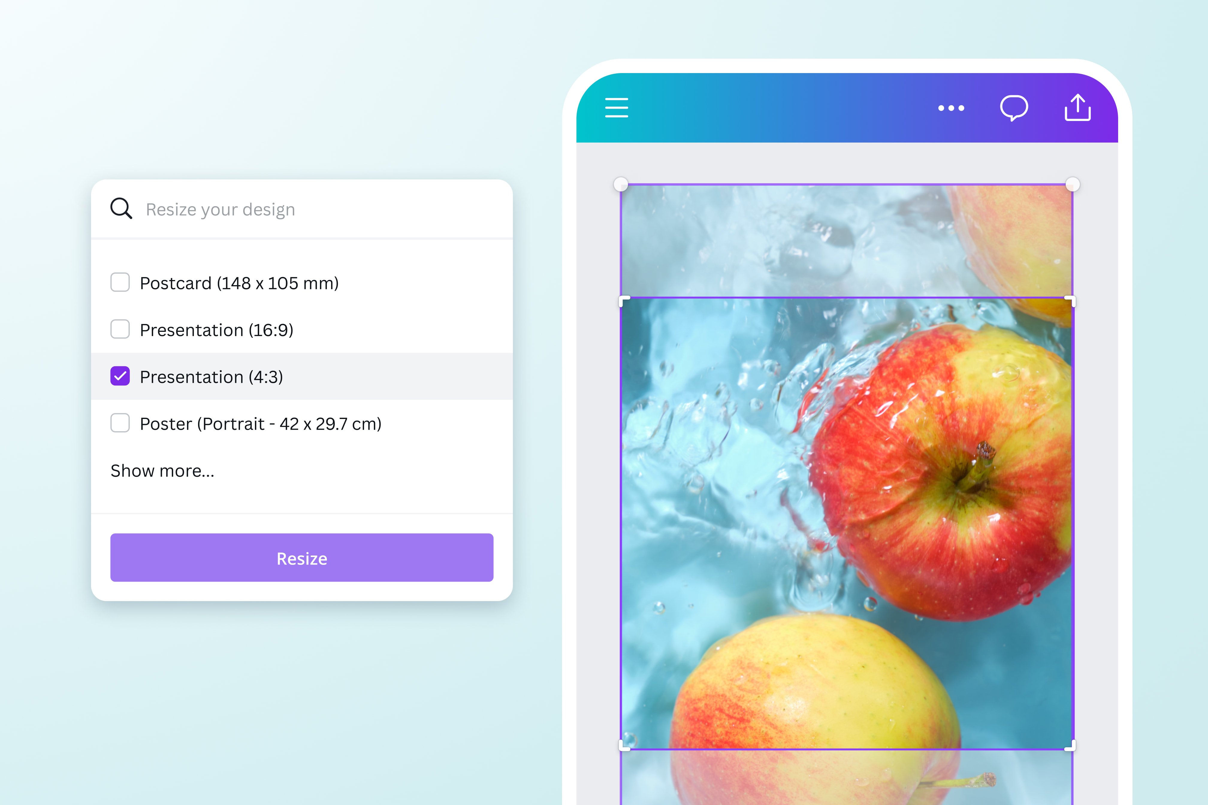 Image Resizer: 온라인에서 사진 크기를 즉시 변경하세요 | Canva