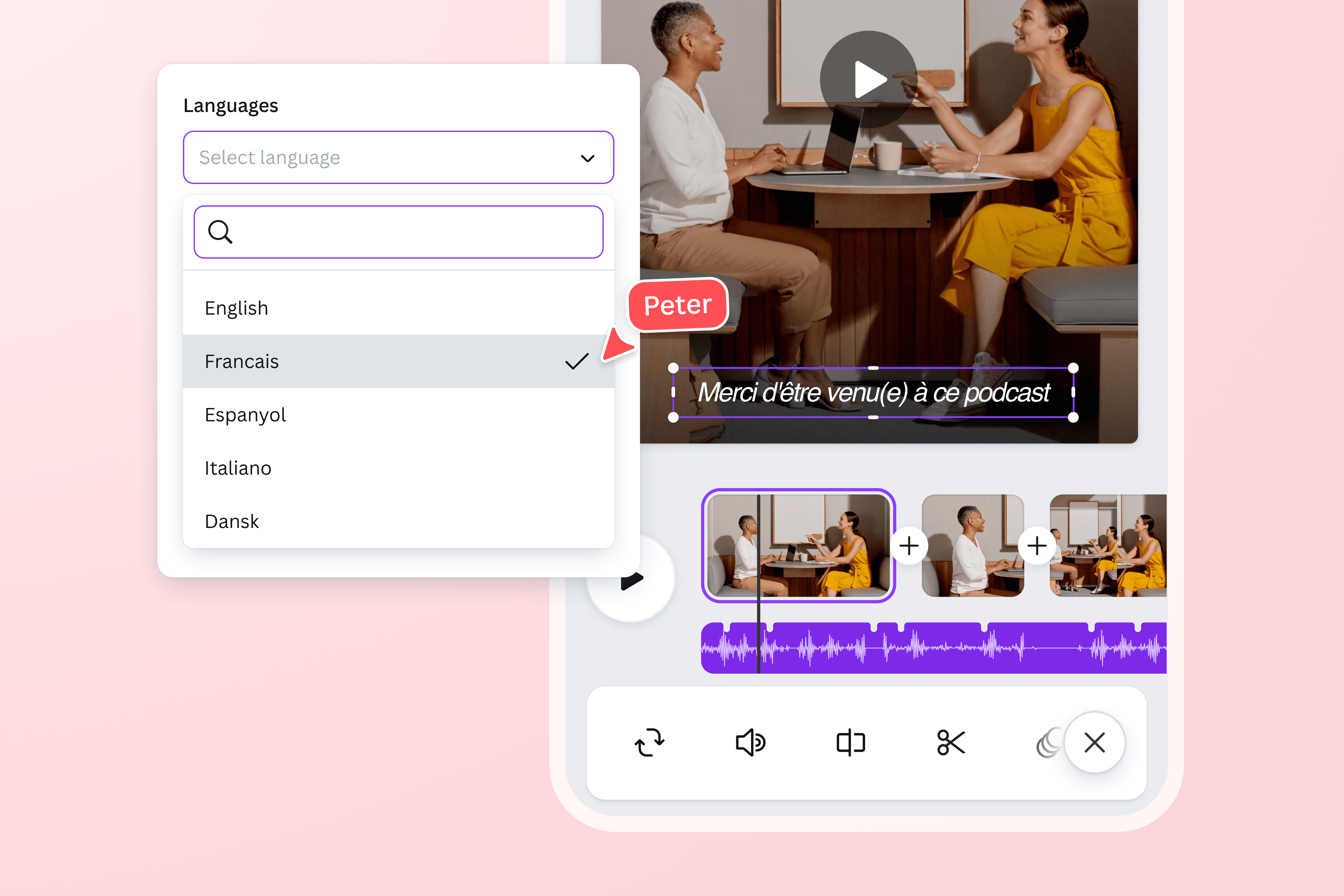 AI Video Translator: Translate a video with AI | Canva