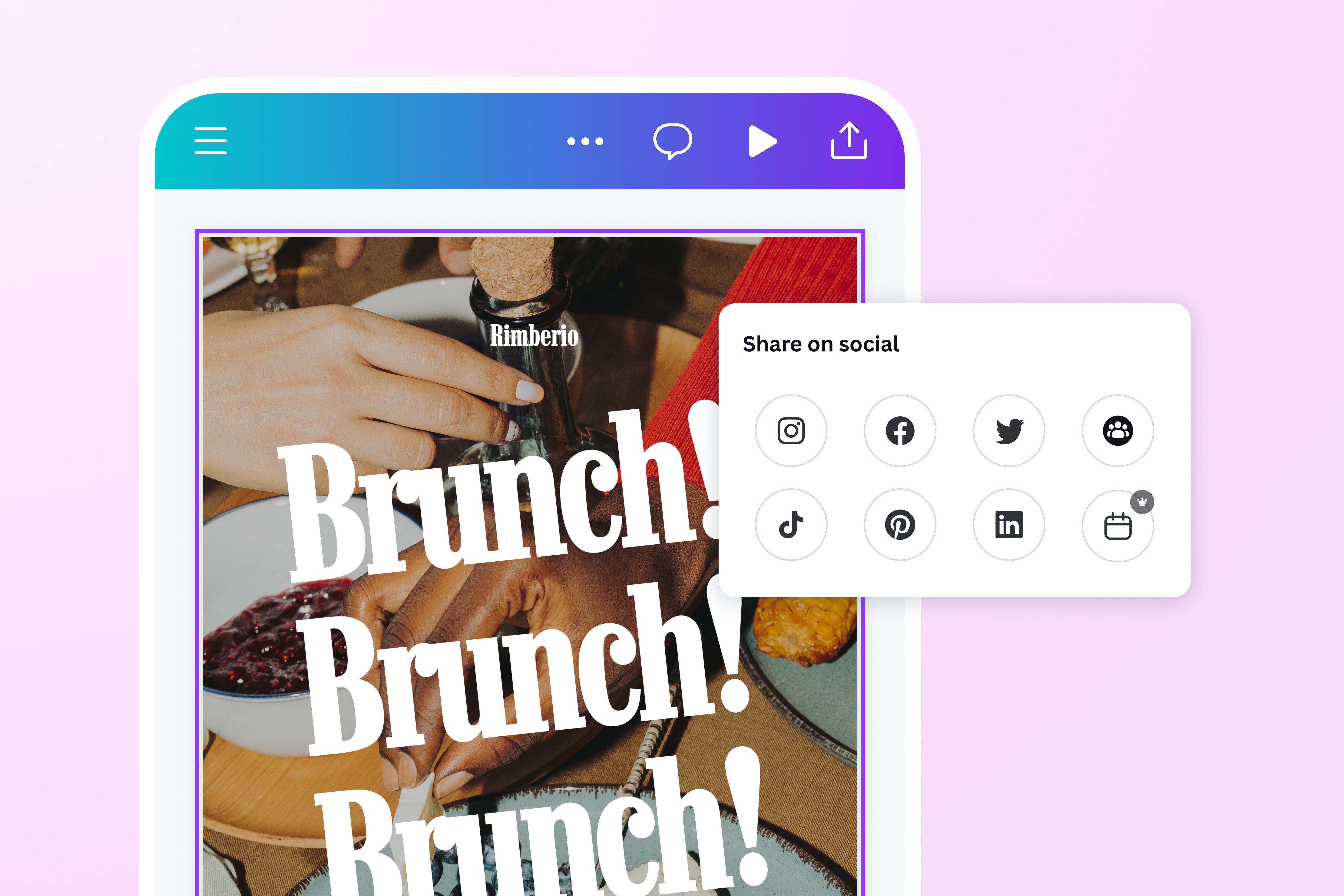 Share video: Instantly share your video with anyone | Canva