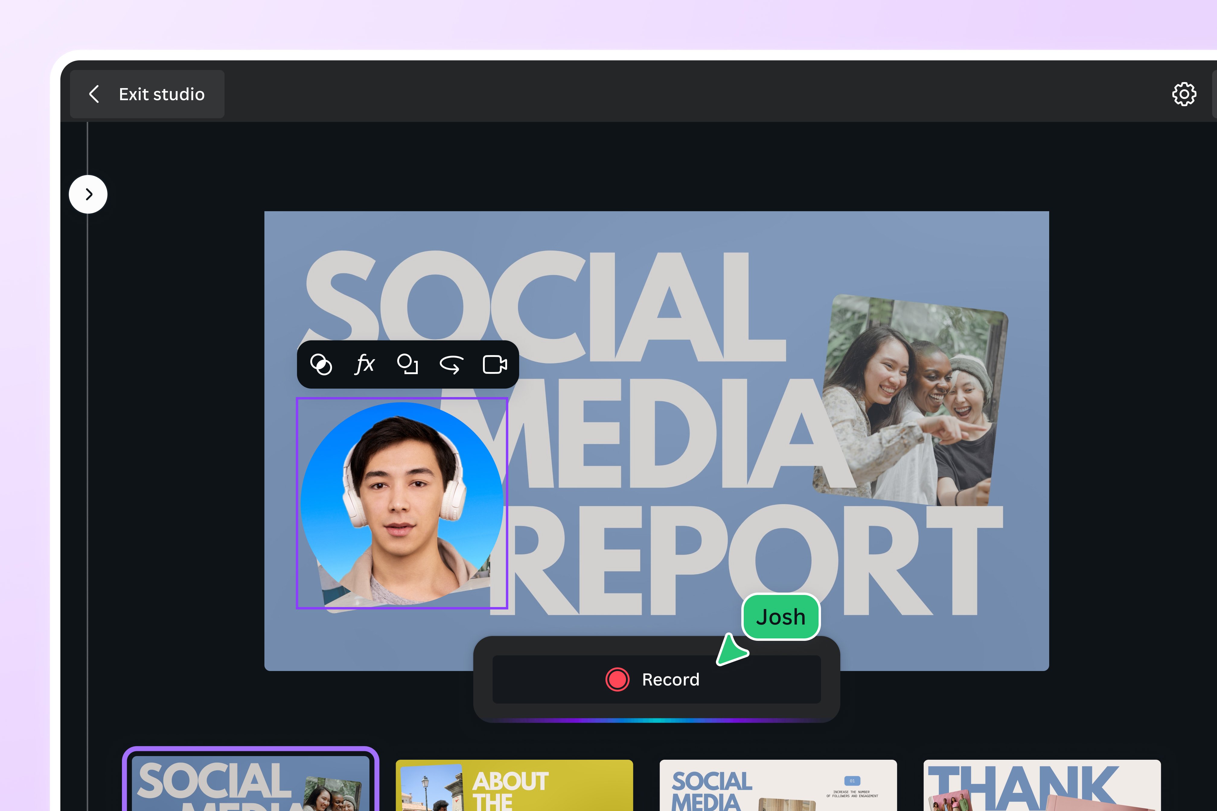 Free online voice recorder | Canva