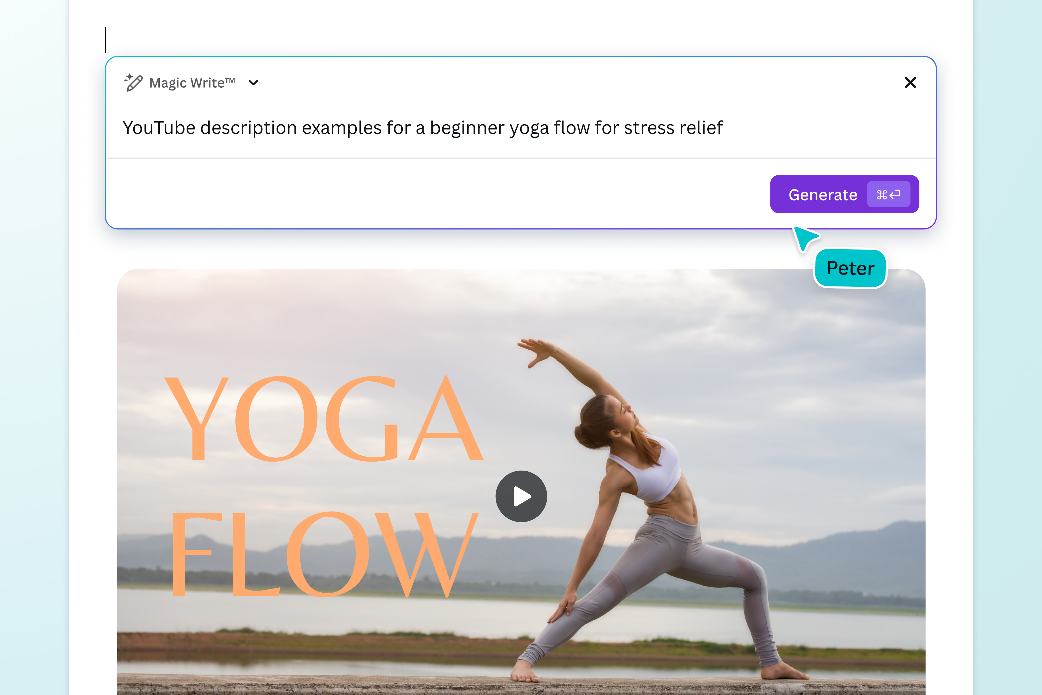 AI YouTube Description Generator | Canva