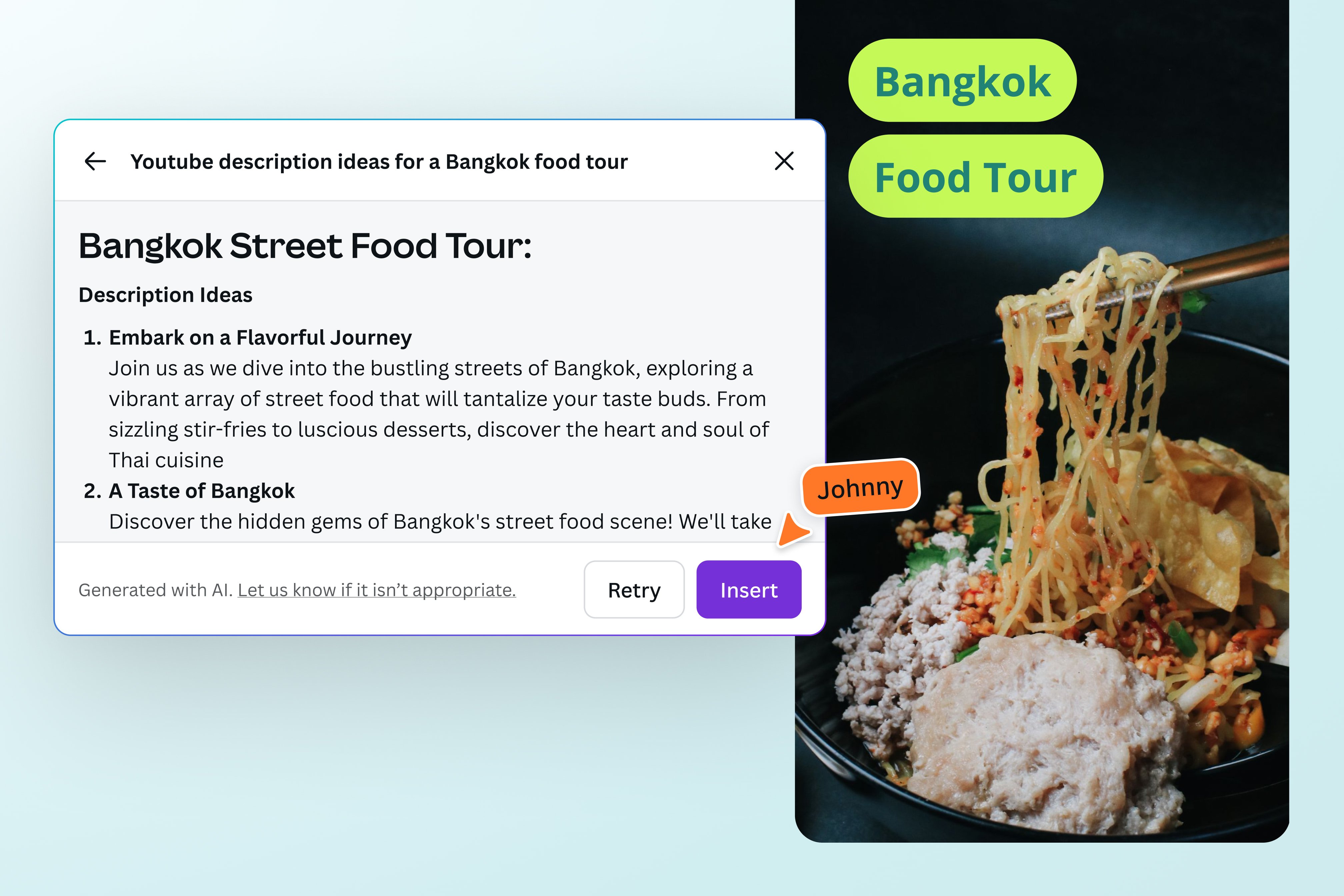 AI YouTube Description Generator | Canva