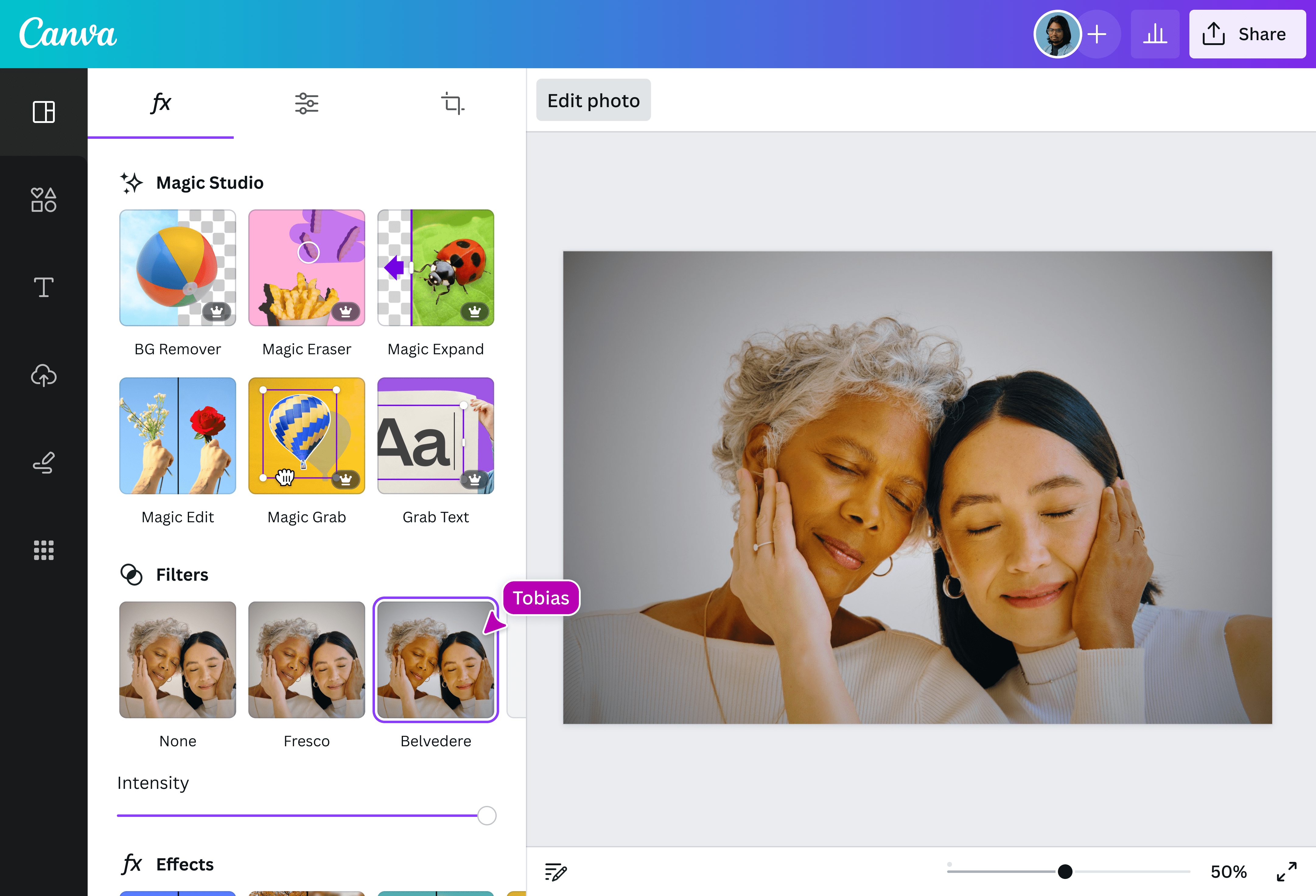 Görsellerinize Vinyet Efekti Ekleyin | Canva