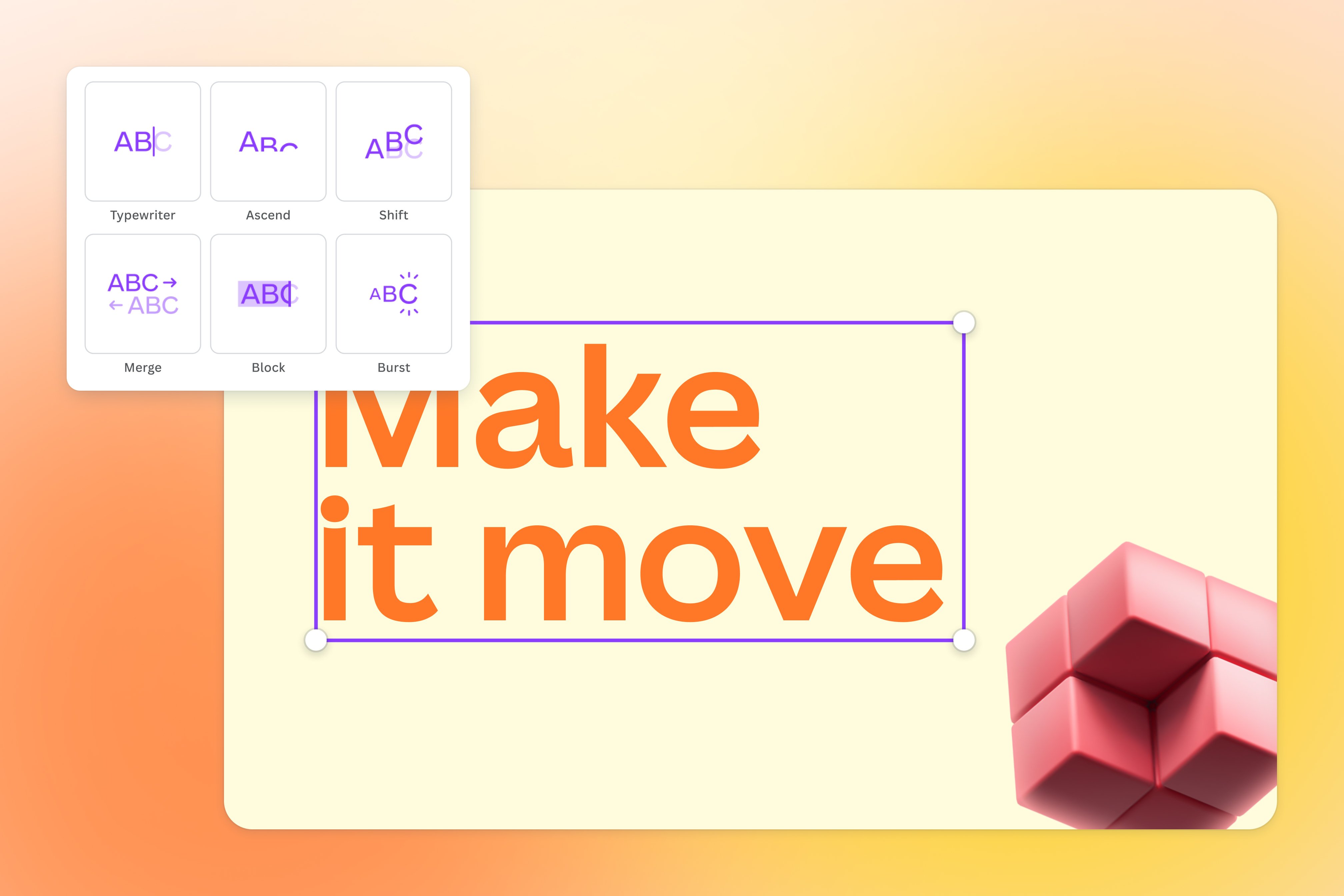 Add text effects: Add depth and dimension to text | Canva