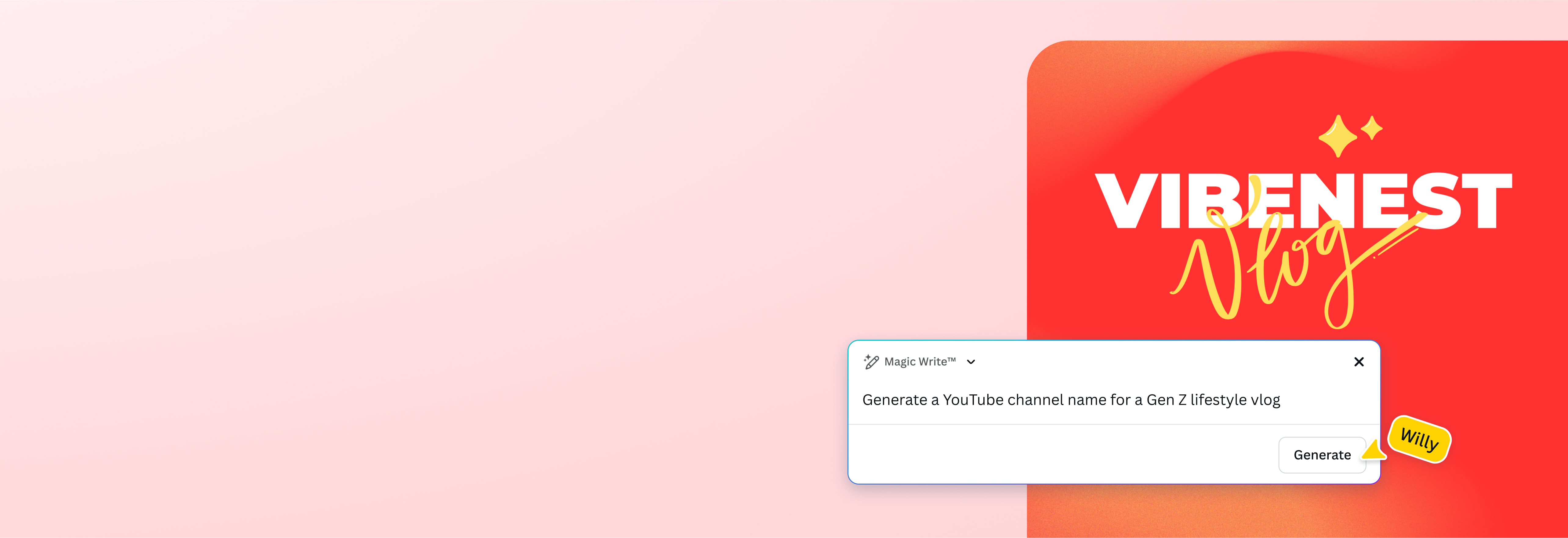 YouTube Name Generator: Create YouTube channel names | Canva