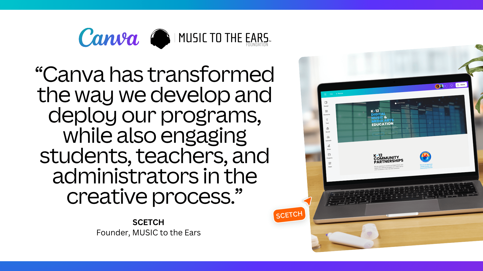 How MUSIC to the Ears uses Canva to reimagine K-12 creative pathways in ...