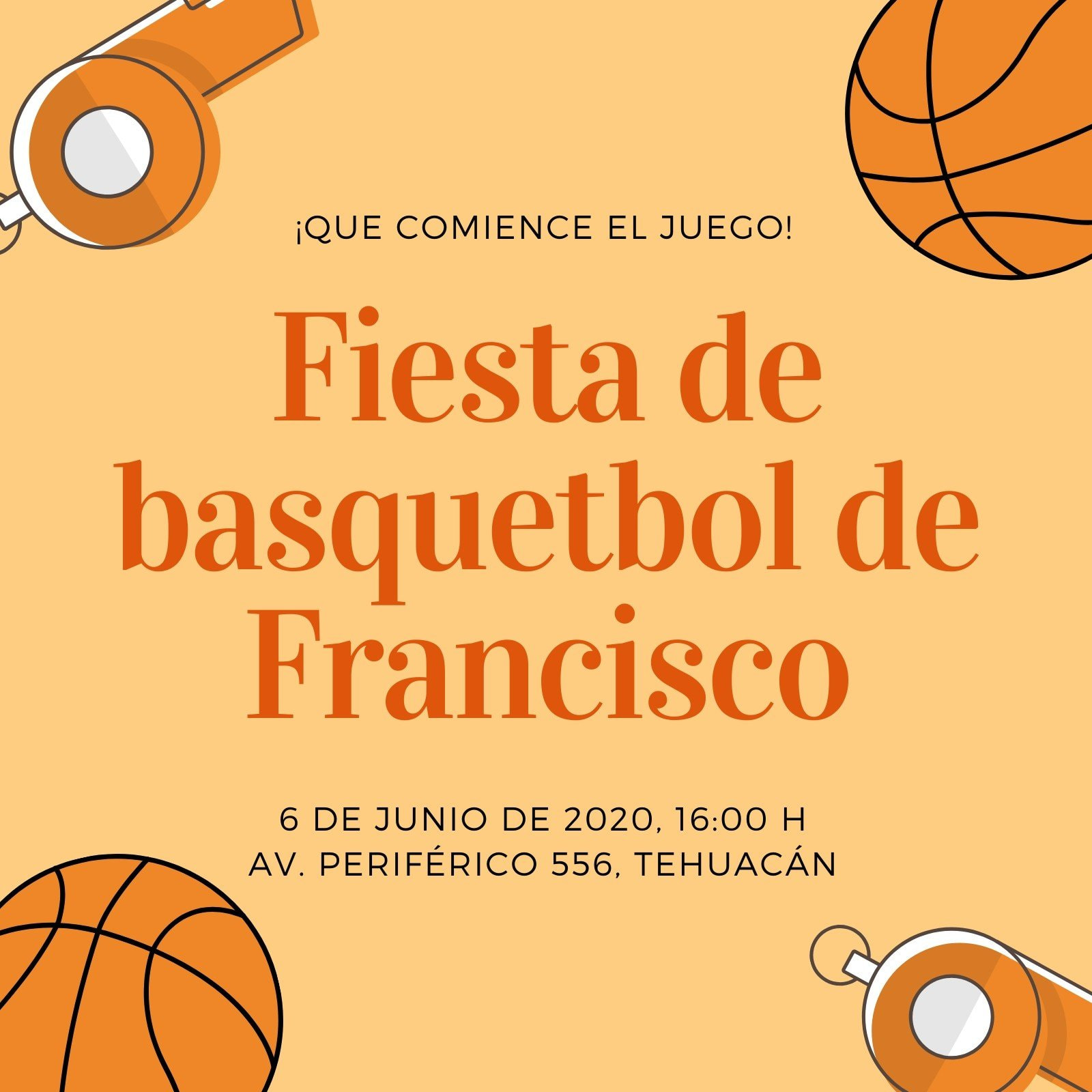 Diseña invitaciones de fútbol online gratis - Canva