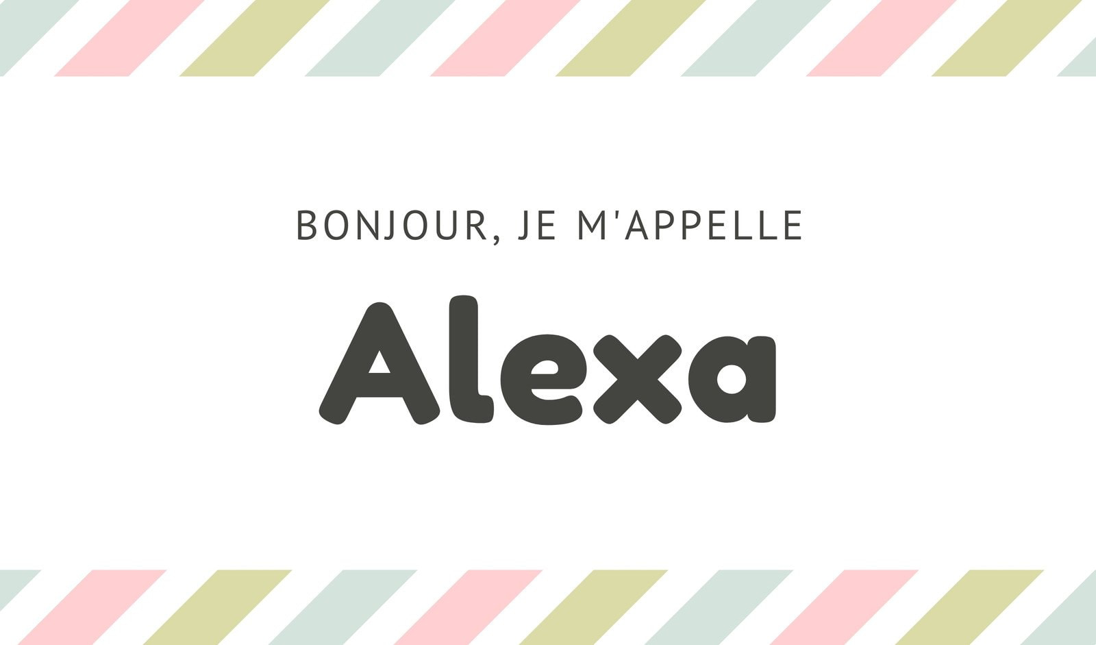 Créer une étiquette de prénom gratuitement en ligne | Canva