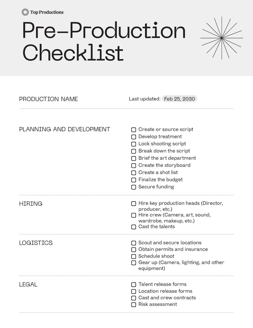 Free, customizable TV & film templates | Canva