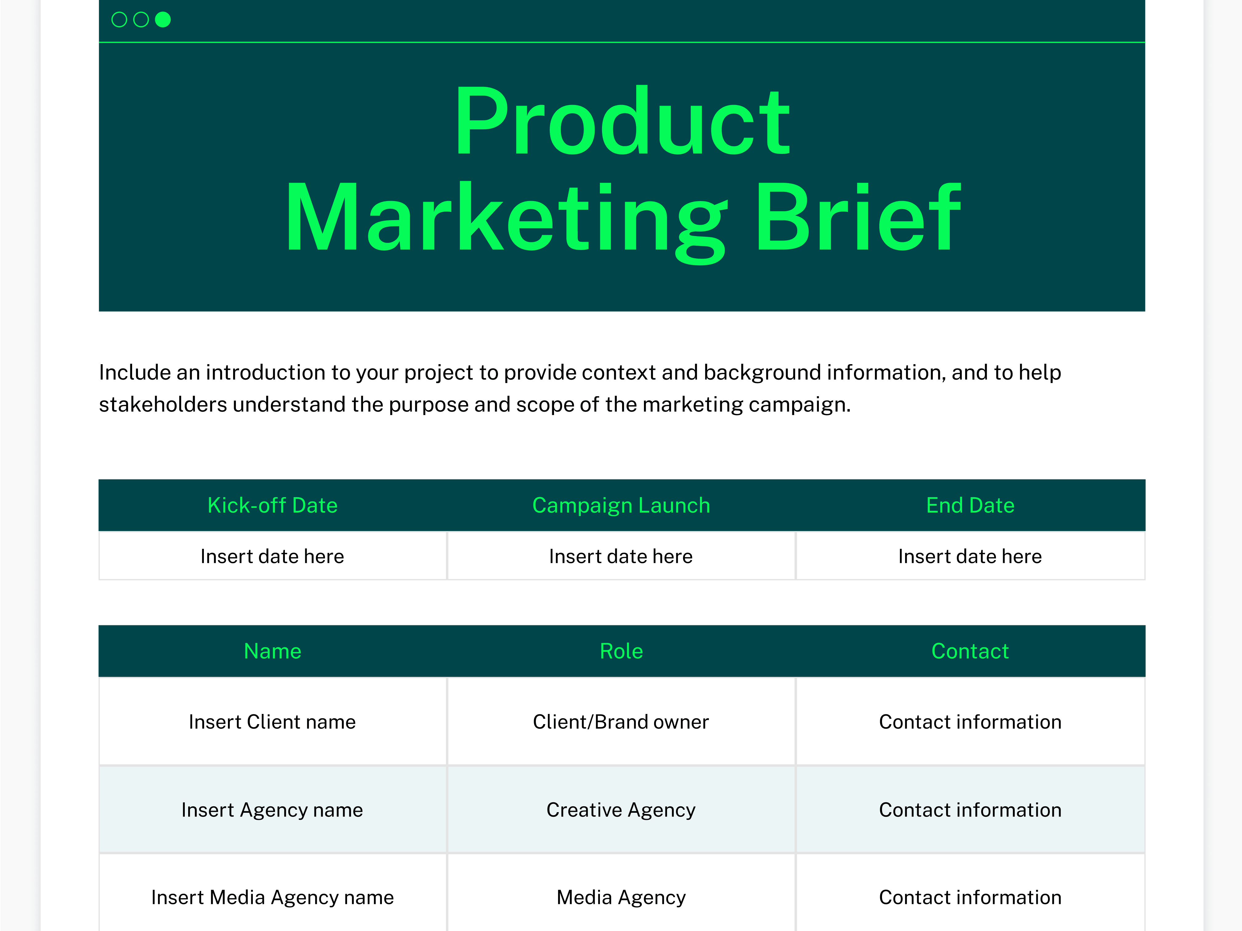 Come scrivere un brief creativo: esempi, consigli e modelli | Canva