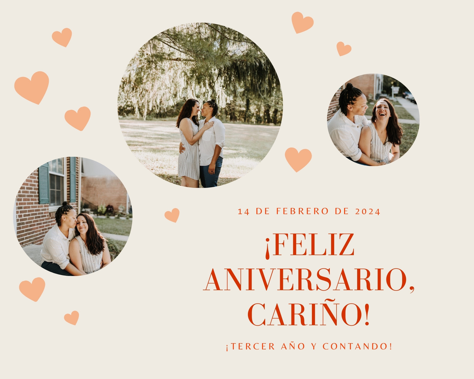 Crea un collage de fotos de amor con Canva