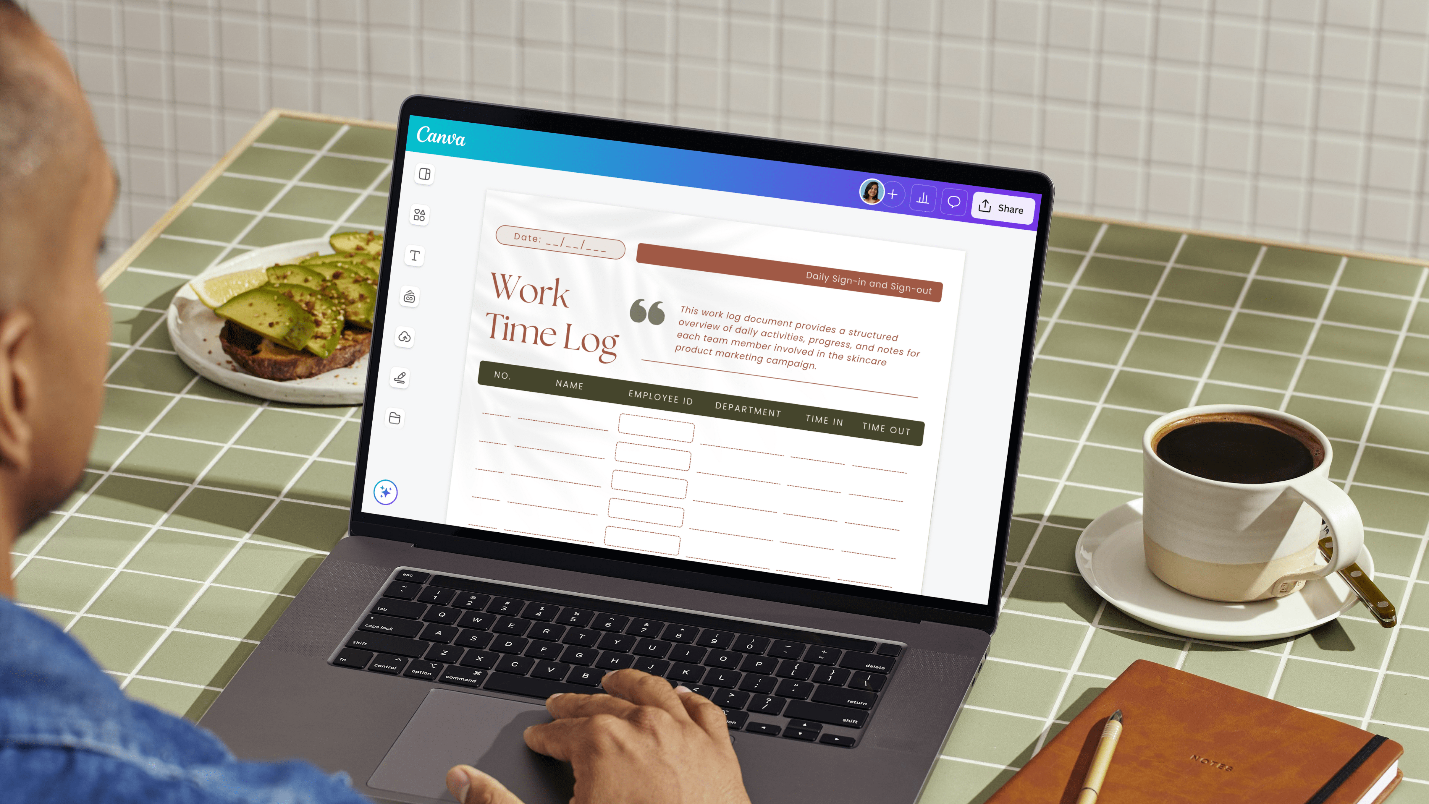 Timesheets: Free templates and step-by-step guide | Canva