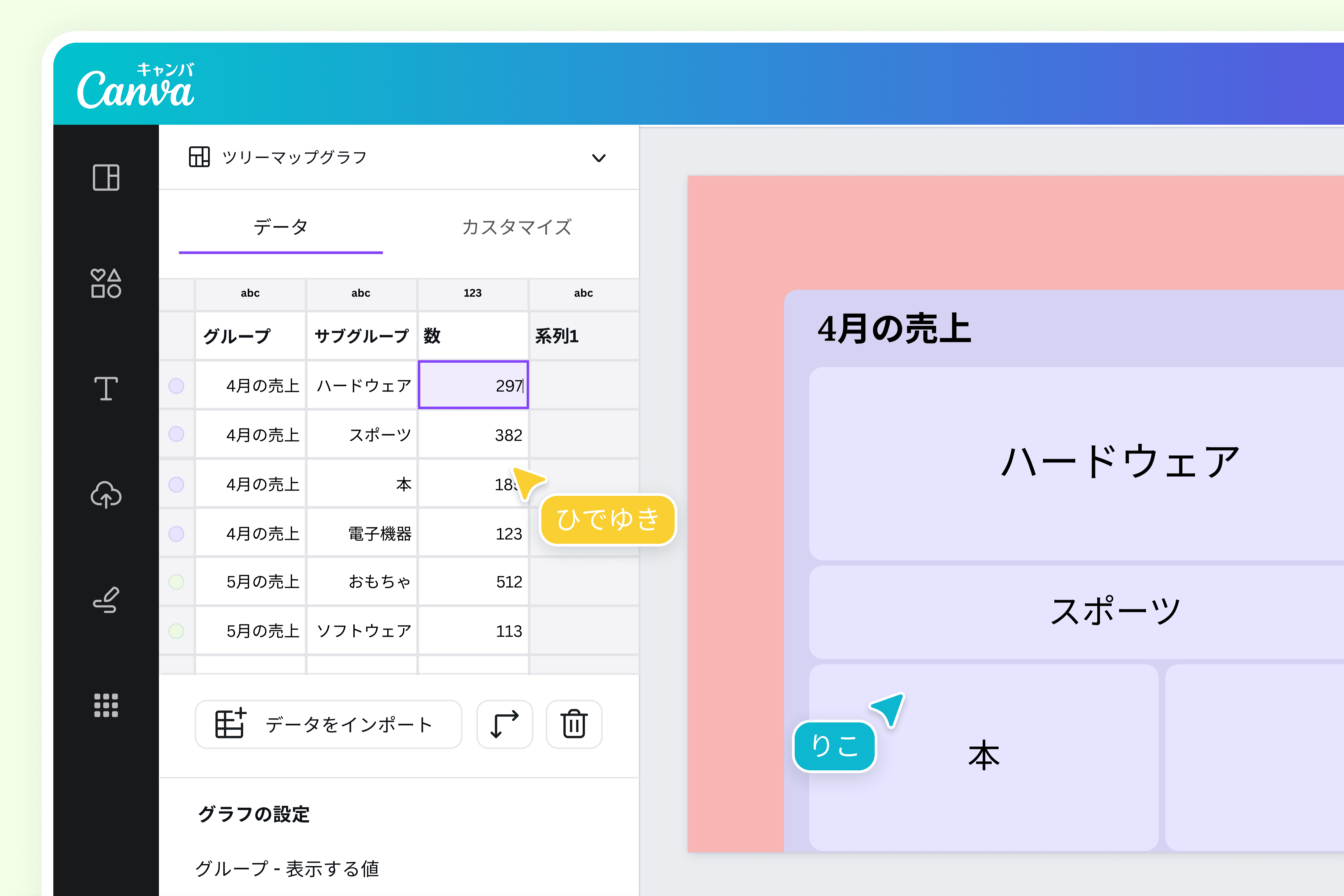 無料のオンラインツリーマップメーカーを使おう！作り方と具体例について｜Canva（キャンバ）