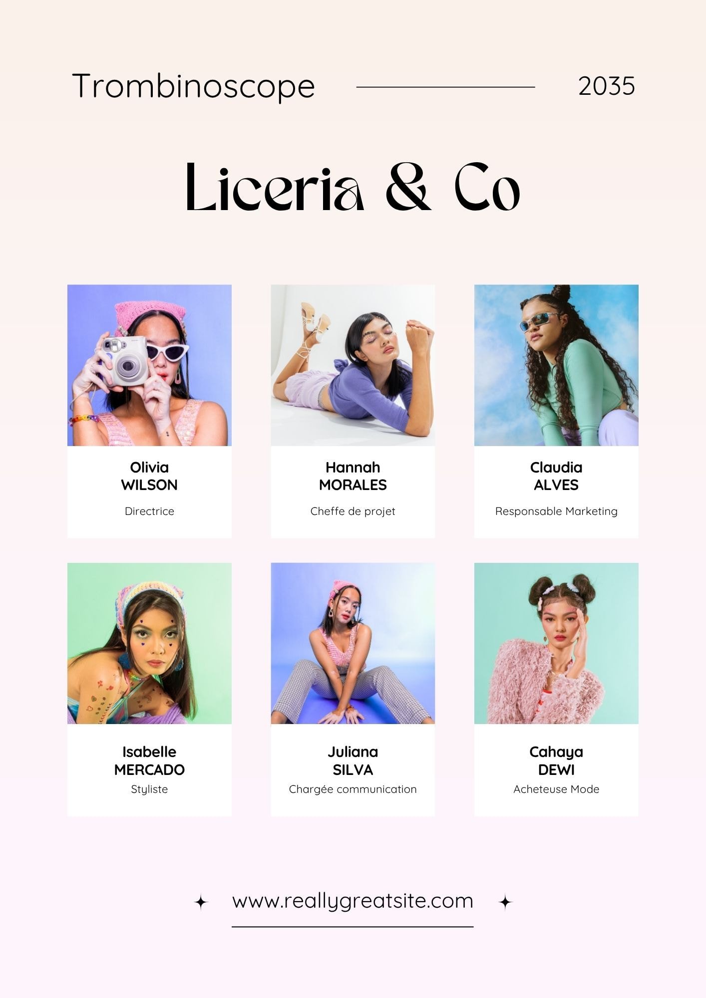 15 modèles pour faire un trombinoscope original gratuitement | Canva