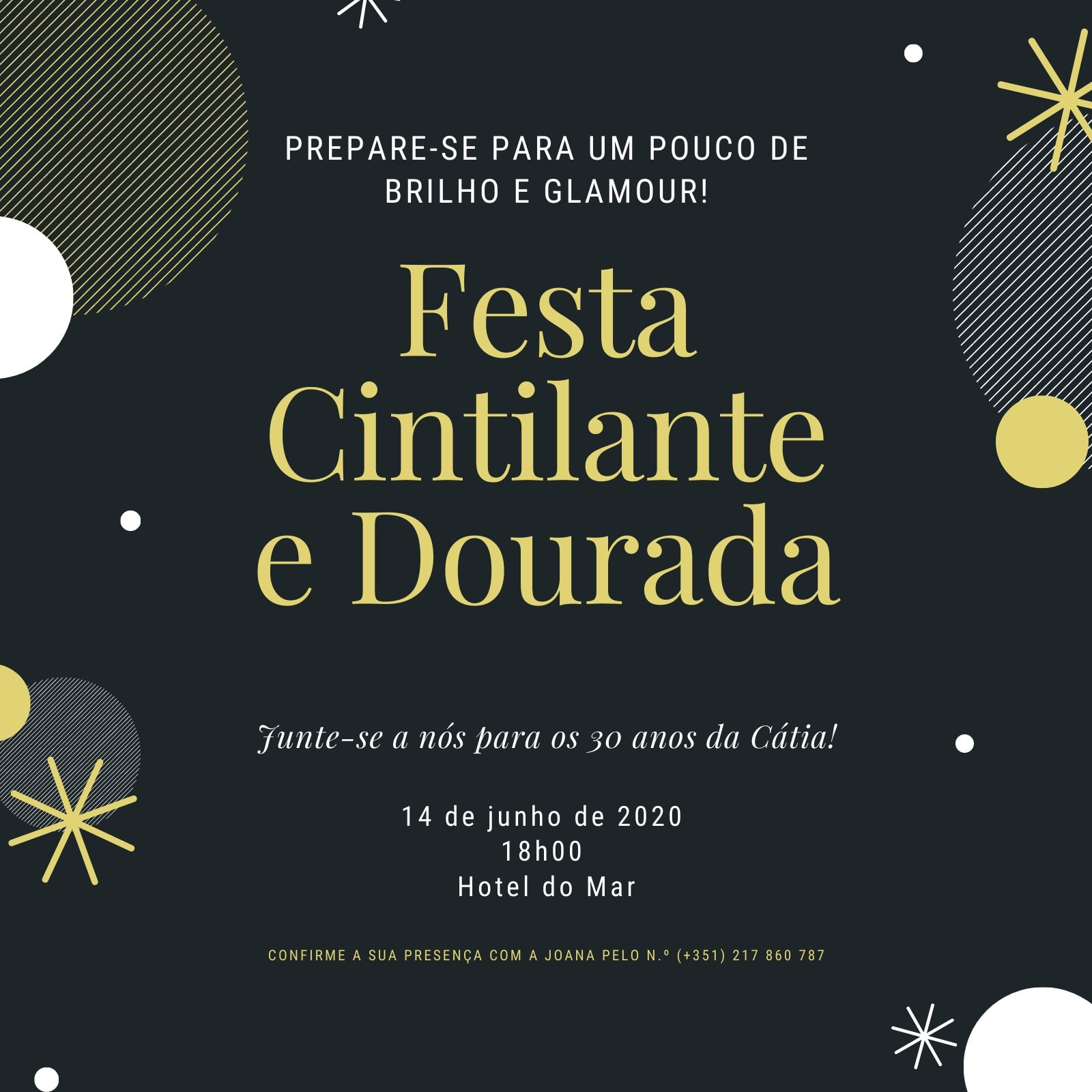Fazer convite de festa - Canva
