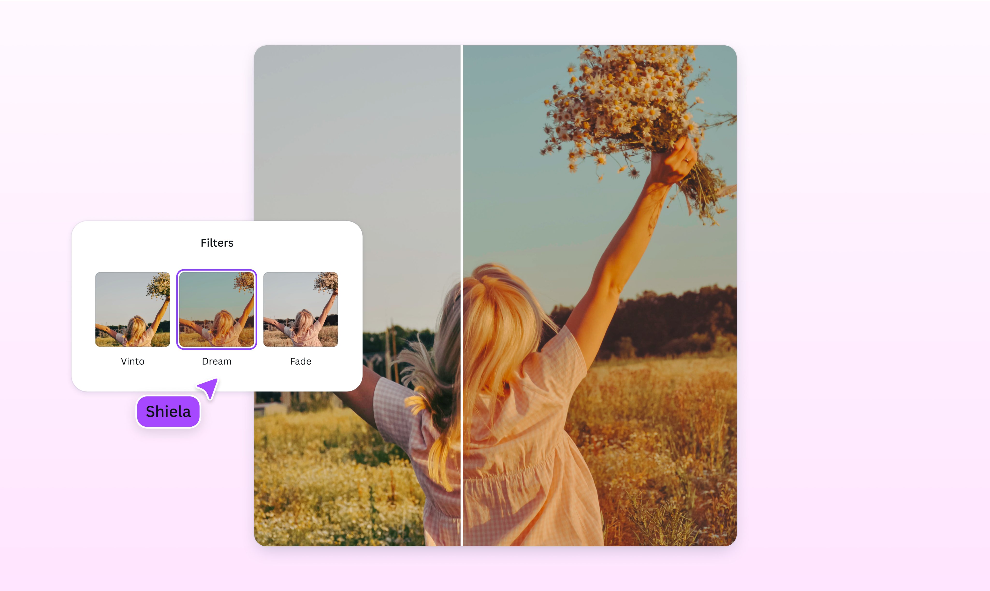 Vintage Filter-Effekt auf Fotos anwenden | Retro Filter | Canva