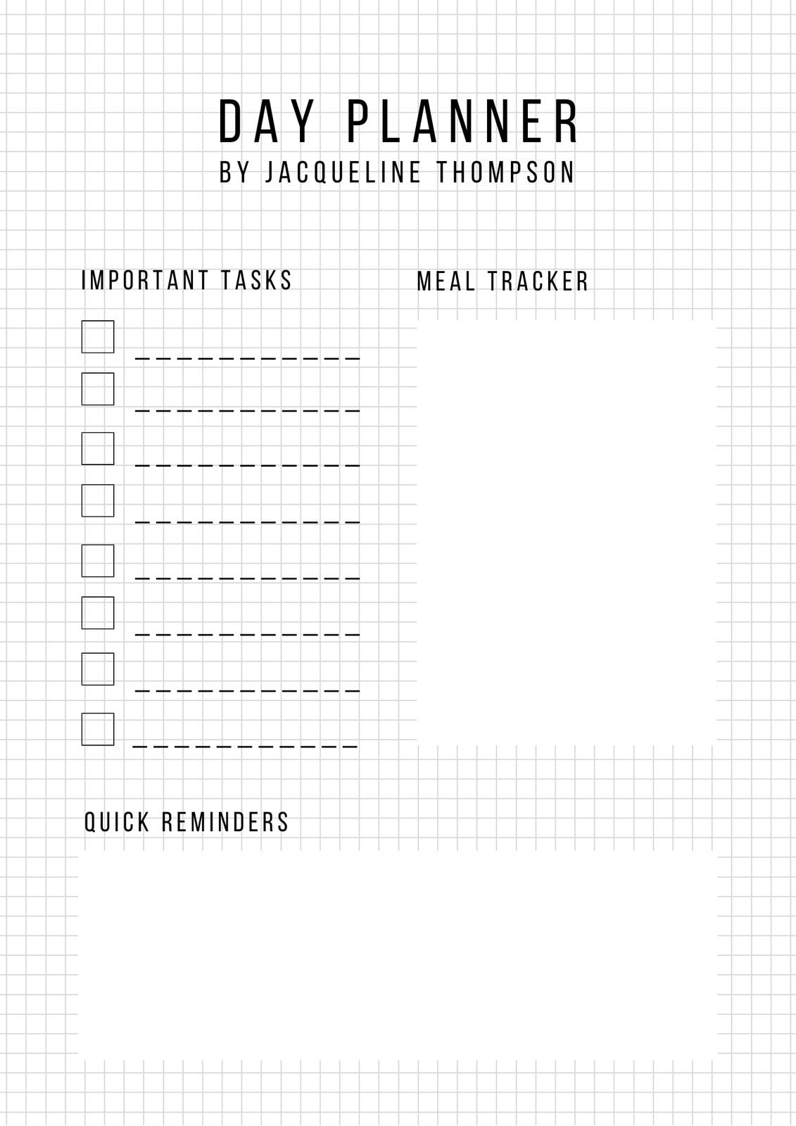 Free Daily Schedule Maker - Create A Day Planner Online | Canva
