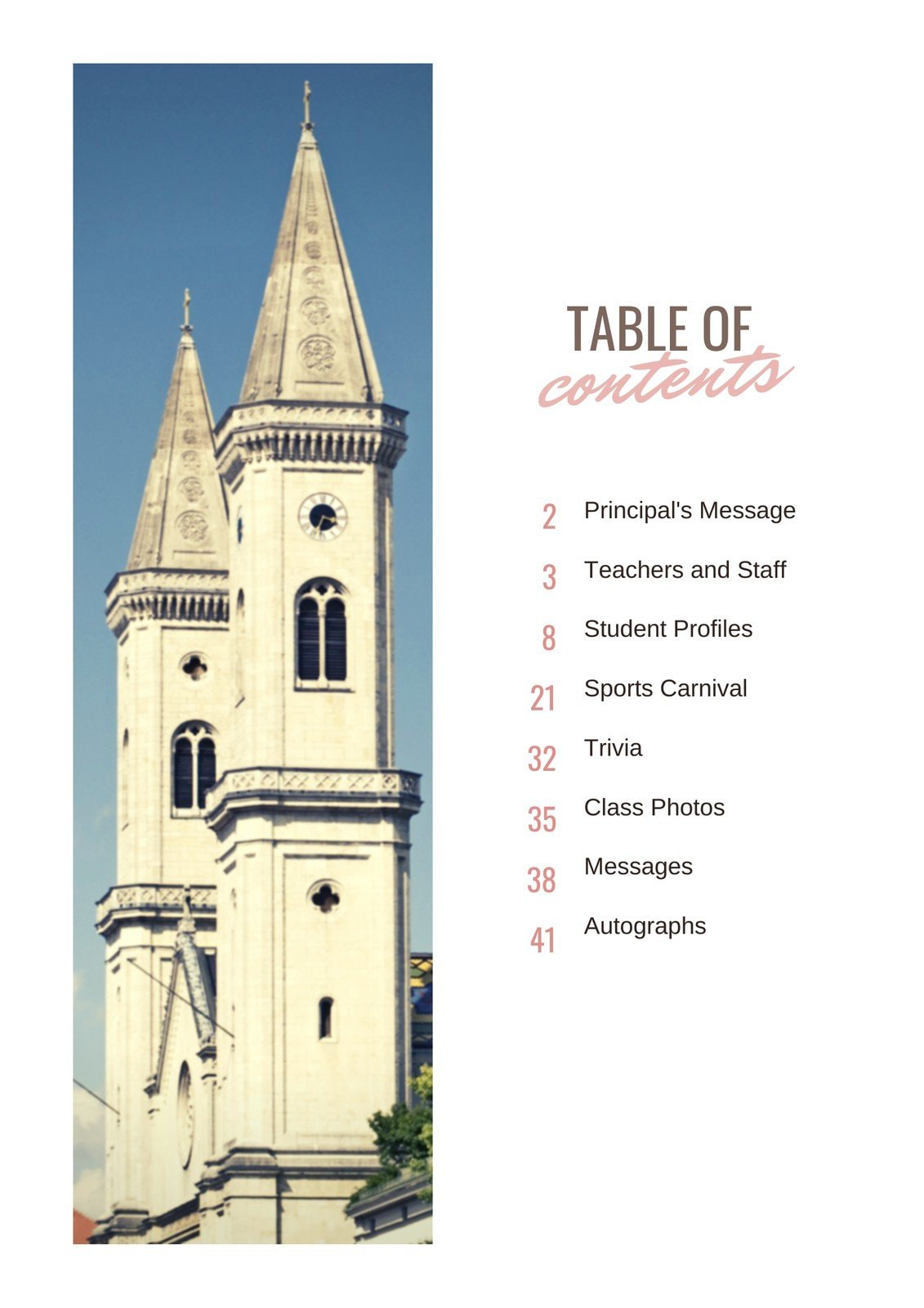 Table of Contents Maker - Create a Table of Contents | Canva