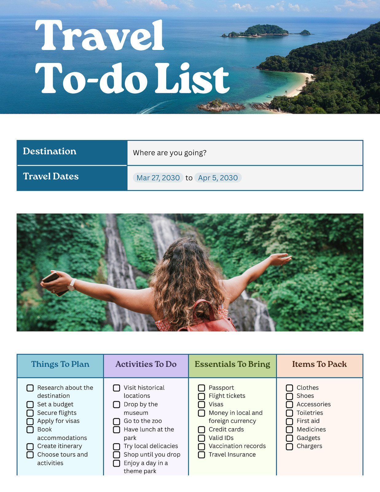 Free To-Do List Maker - Create A To-Do List Online | Canva