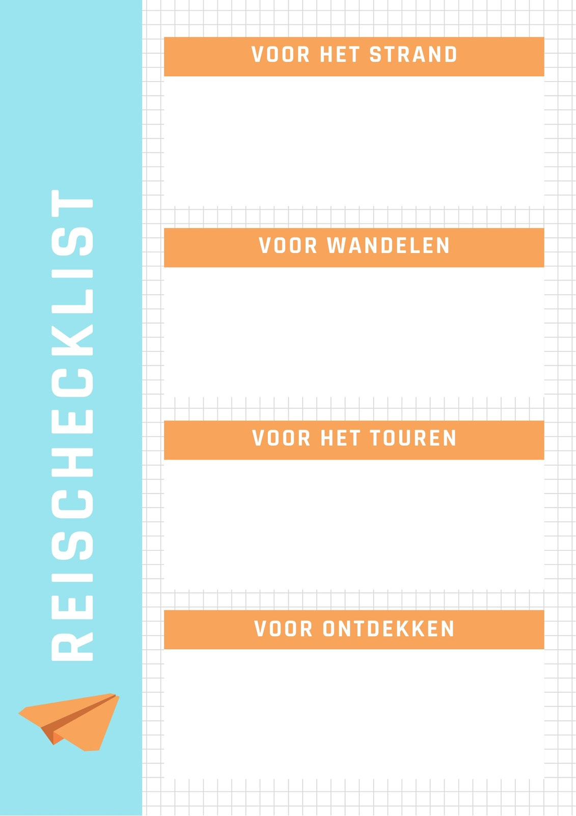 Gratis Online Checklist Maken: Ontwerp een aangepaste checklist in Canva