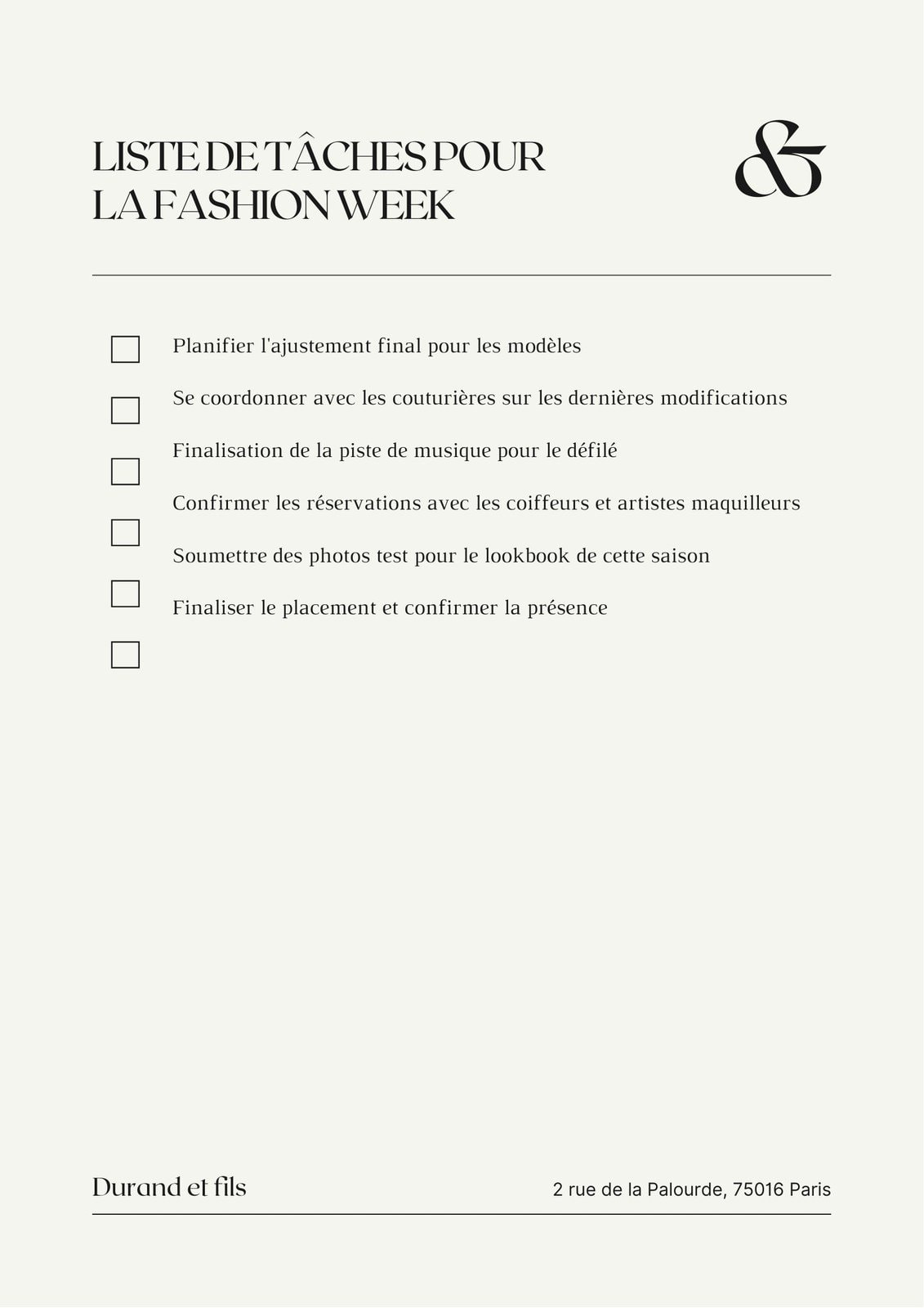 Faire une to-do list à imprimer gratuite & en ligne | Canva