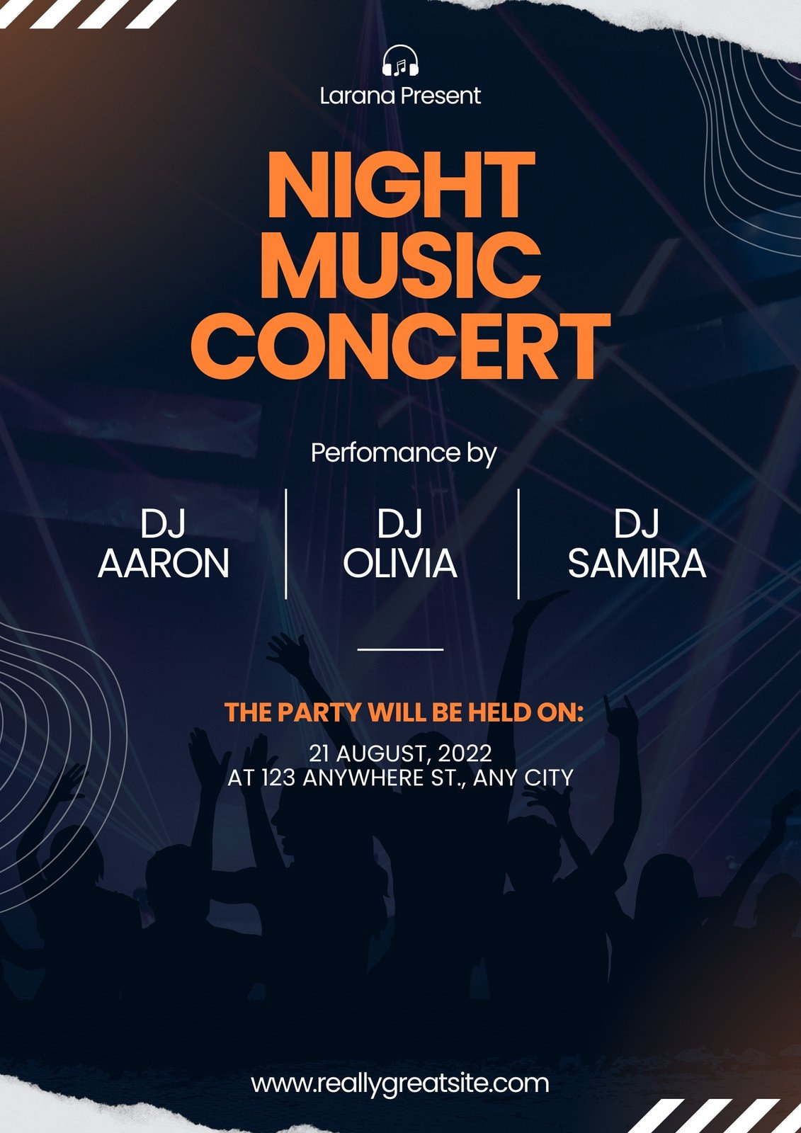 Membuat Selebaran Pamflet Band dan Mempromosikan Band | Canva