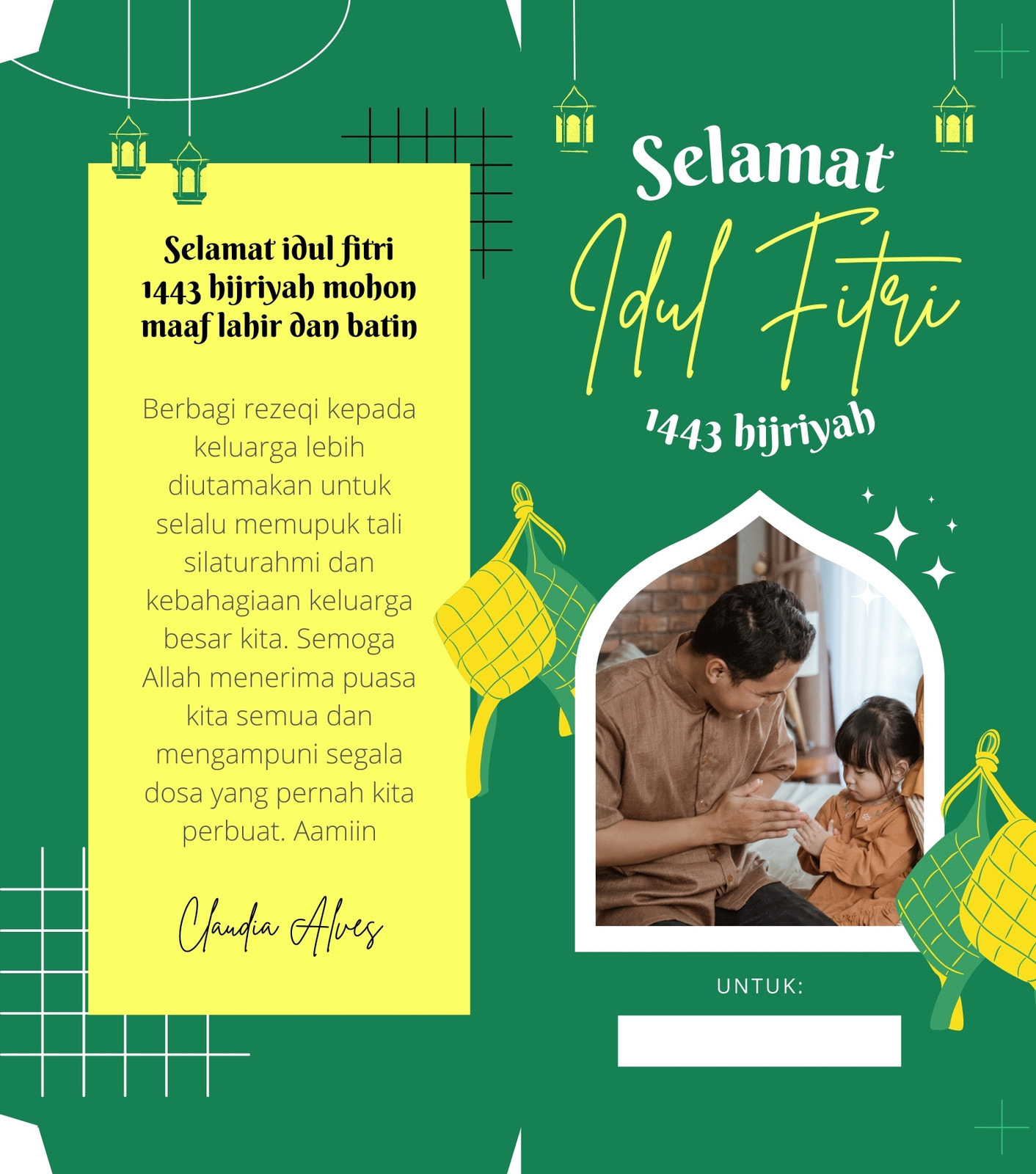 Mendesain Amplop Lebaran Unik dengan Mudah | Canva