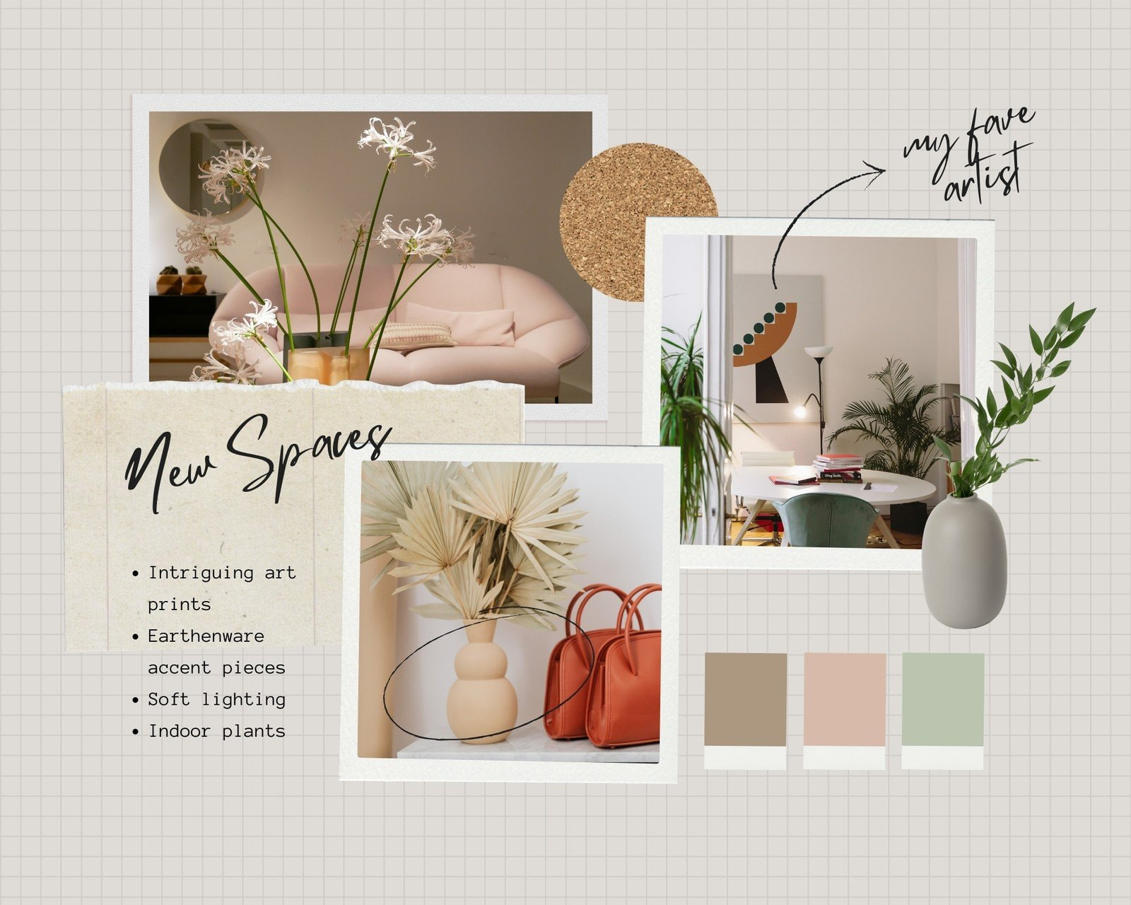 Mood Board Template