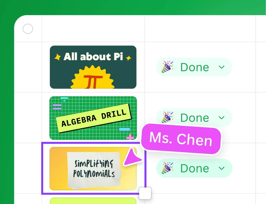 Interactive features for learning