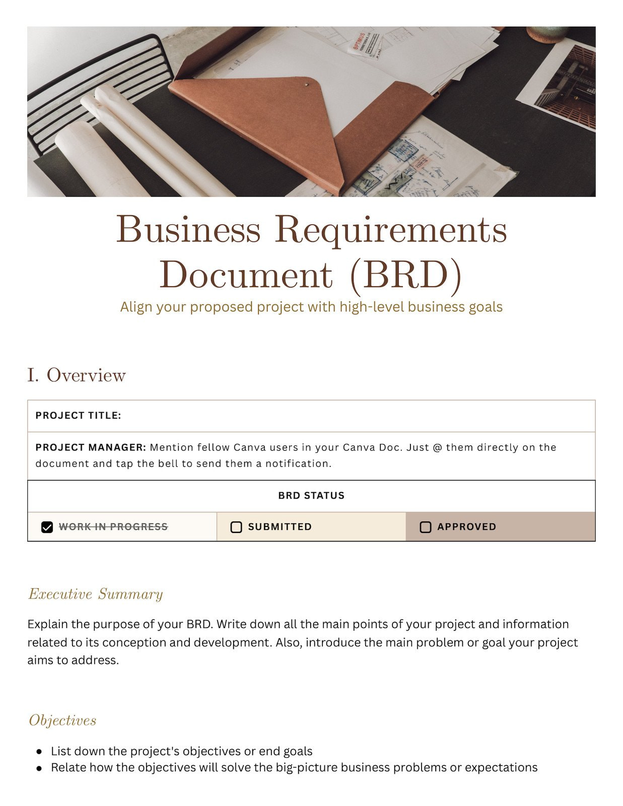 Business Requirements Document: How-to and Templates | Canva