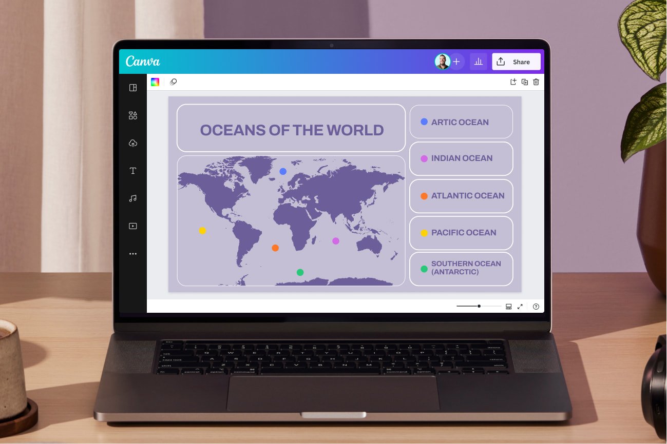 Criador e gerador de mapas grátis – Criador de mapas online | Canva