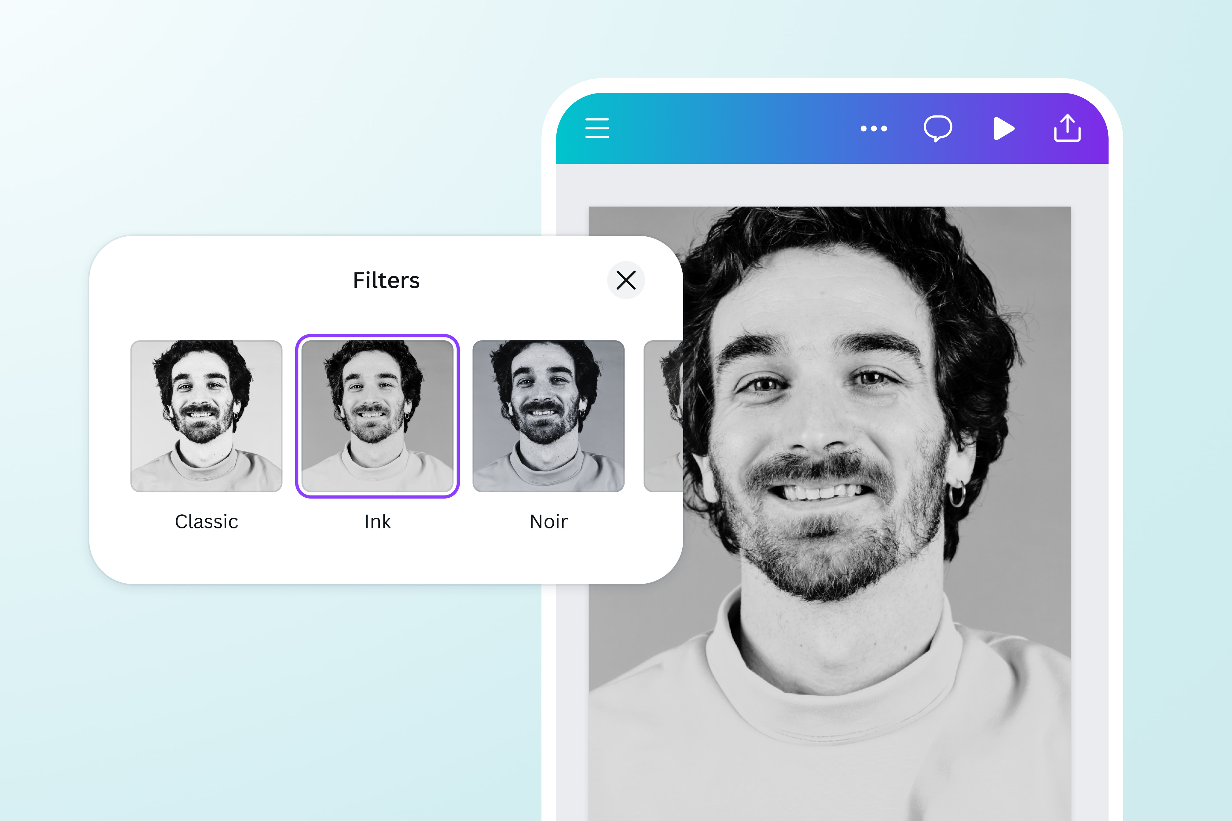 Free online face smooth tool: Retouch photos in seconds | Canva